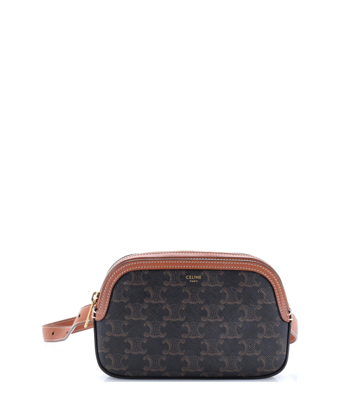 Click here for Pre-Owned Celine Small Camera Bag Triomphe Coated... prices