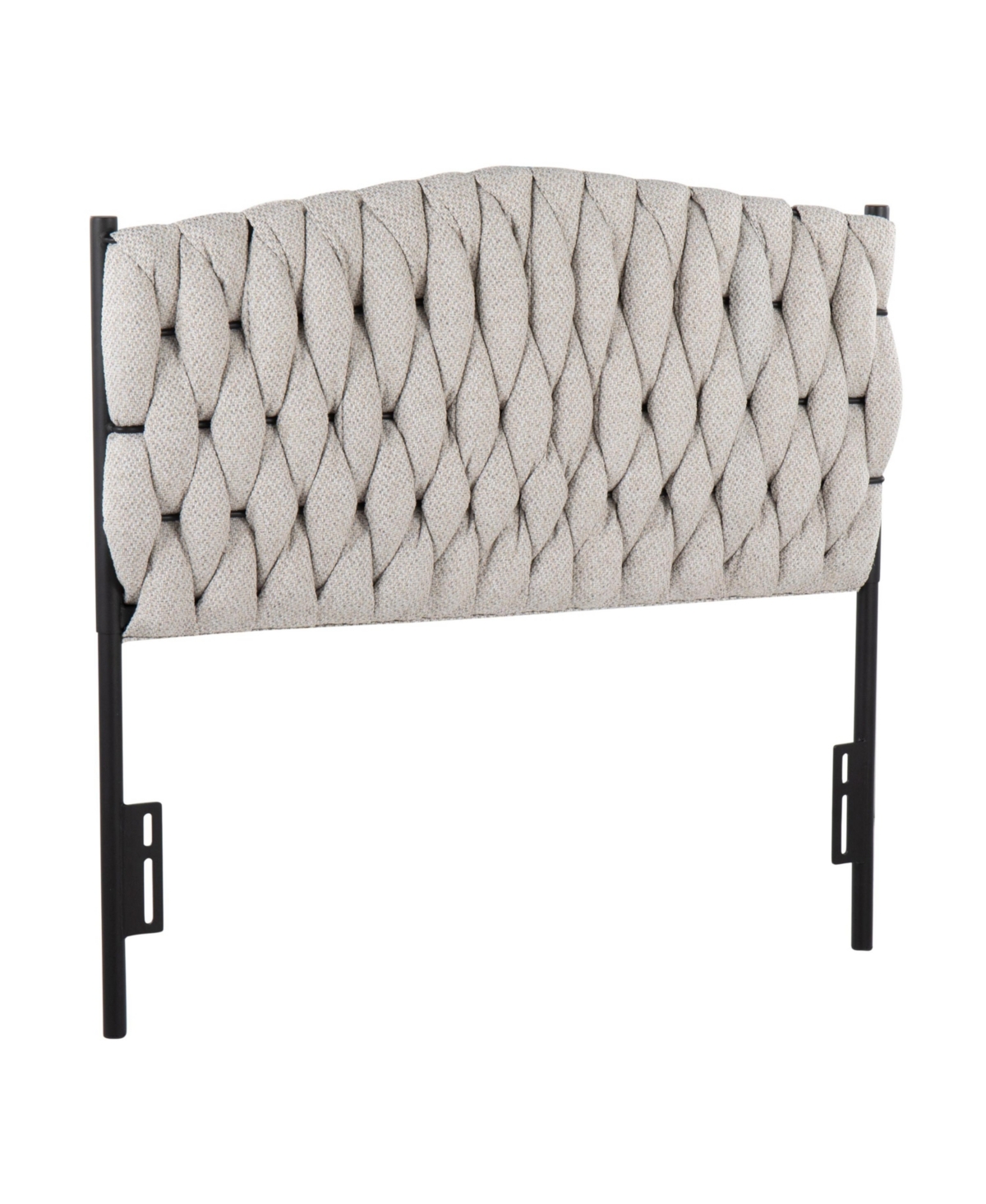 Click here for Flynama Fabric Twin Headboard 41-53H x 63W inch Du... prices