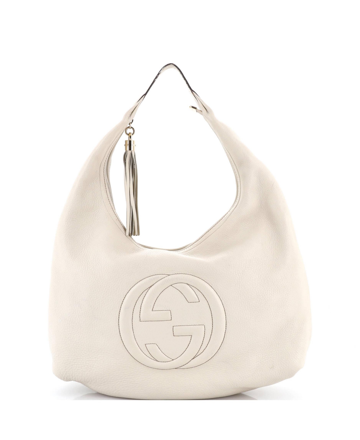 Click here for Pre-Owned Gucci Large Soho Hobo Leather - Natural prices
