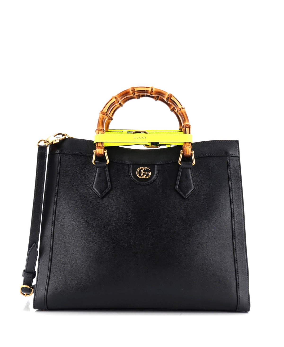 Click here for Pre-Owned Gucci Medium Diana Nm Bamboo Handle Tote... prices