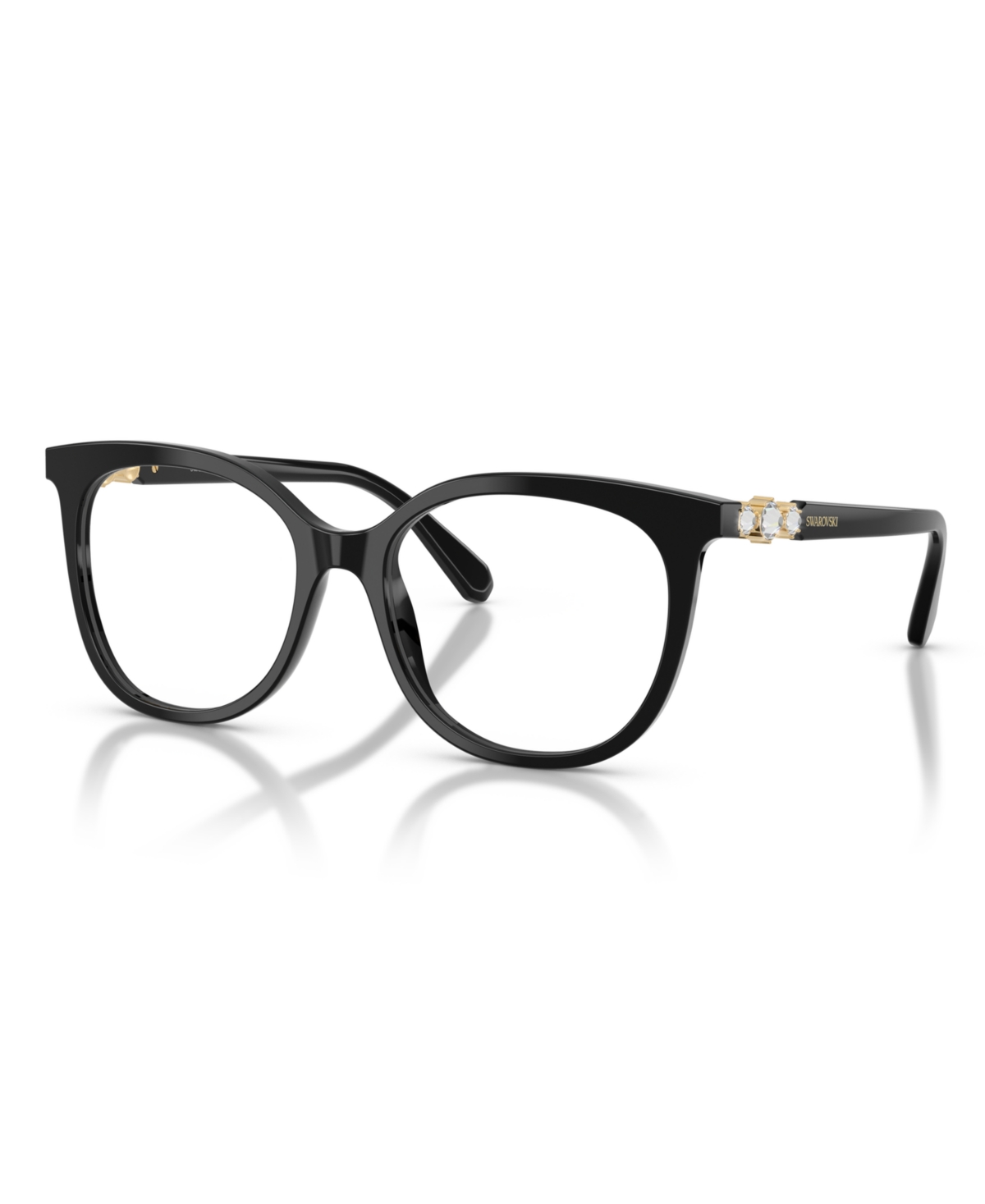 Click here for Swarovski Womens Panthos Eyeglasses  SK2055 - Blac... prices