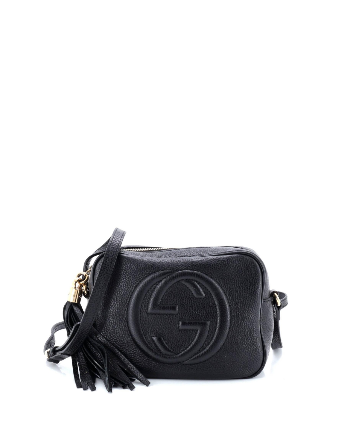 Click here for Pre-Owned Gucci Small Soho Disco Crossbody Bag Lea... prices