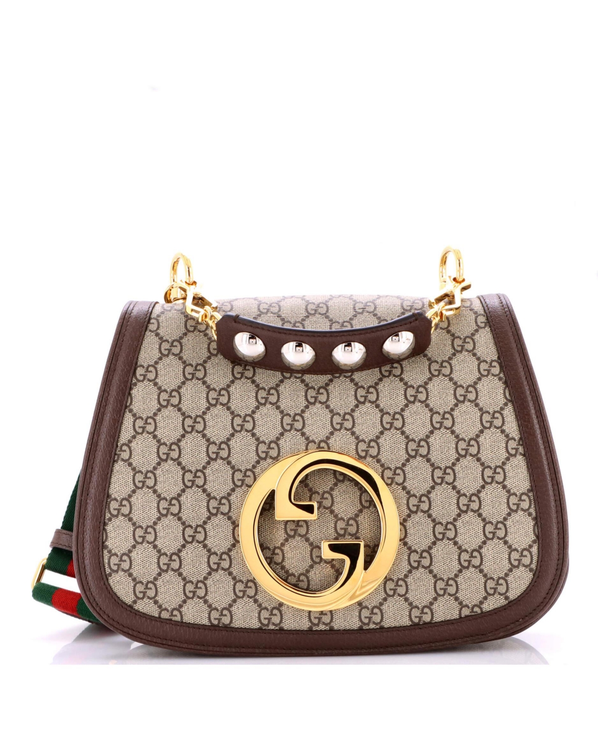 Click here for Pre-Owned Gucci Medium Blondie Nm Top Handle Bag G... prices