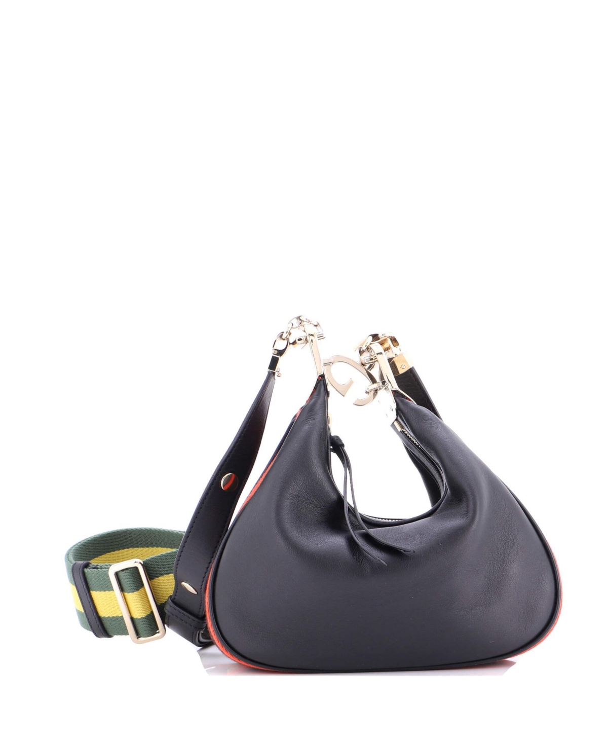 Click here for Pre-Owned Gucci Small Attache Shoulder Bag Leather... prices