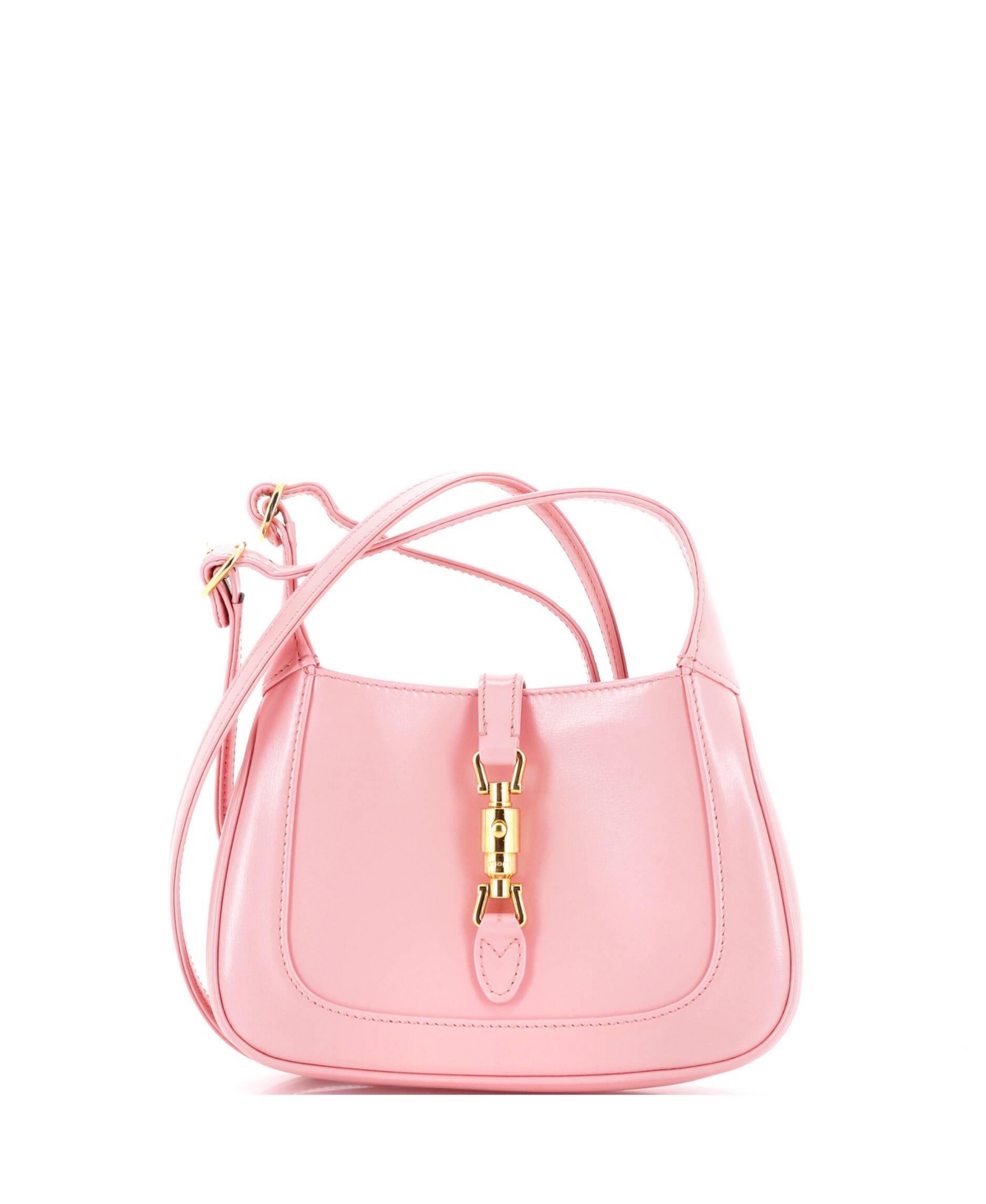 Click here for Pre-Owned Gucci Mini Jackie 1961 Hobo Leather - Pi... prices