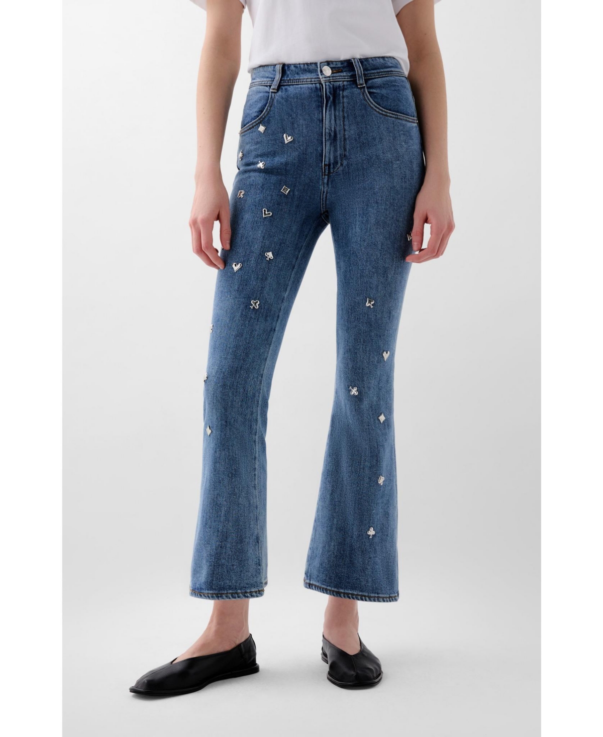 Click here for Scalpers Womens Ankle Pocker Denim Pant - Indigo prices
