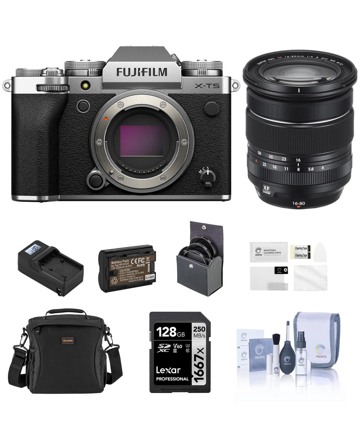 Click here for Fujifilm X-T5 Mirrorless Camera  Silver with Xf 16... prices