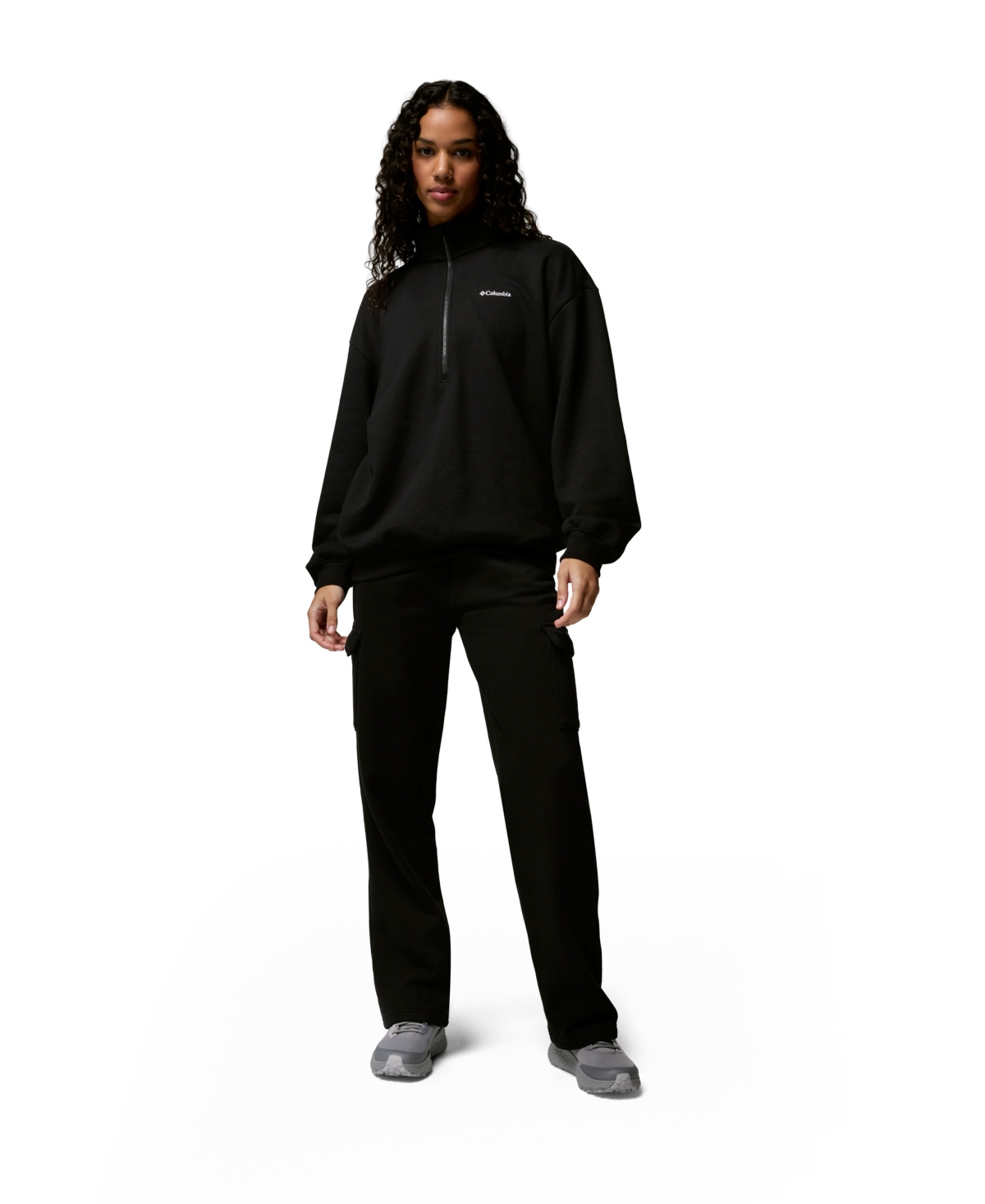 Click here for Columbia Womens Aldermore Half Zip Top - Black prices