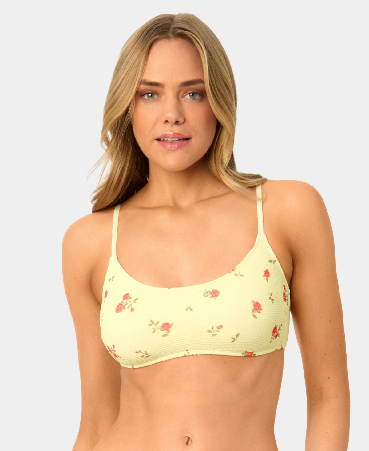 Click here for California Waves Womens Solid Popcorn Scrunch Scoo... prices