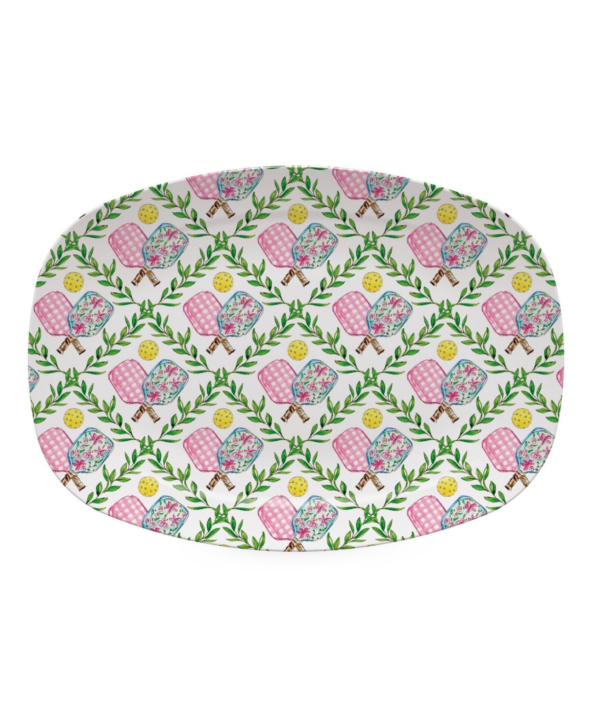 Click here for Mariposa Resin Pickleball 10 Trellis Platter - Pin... prices