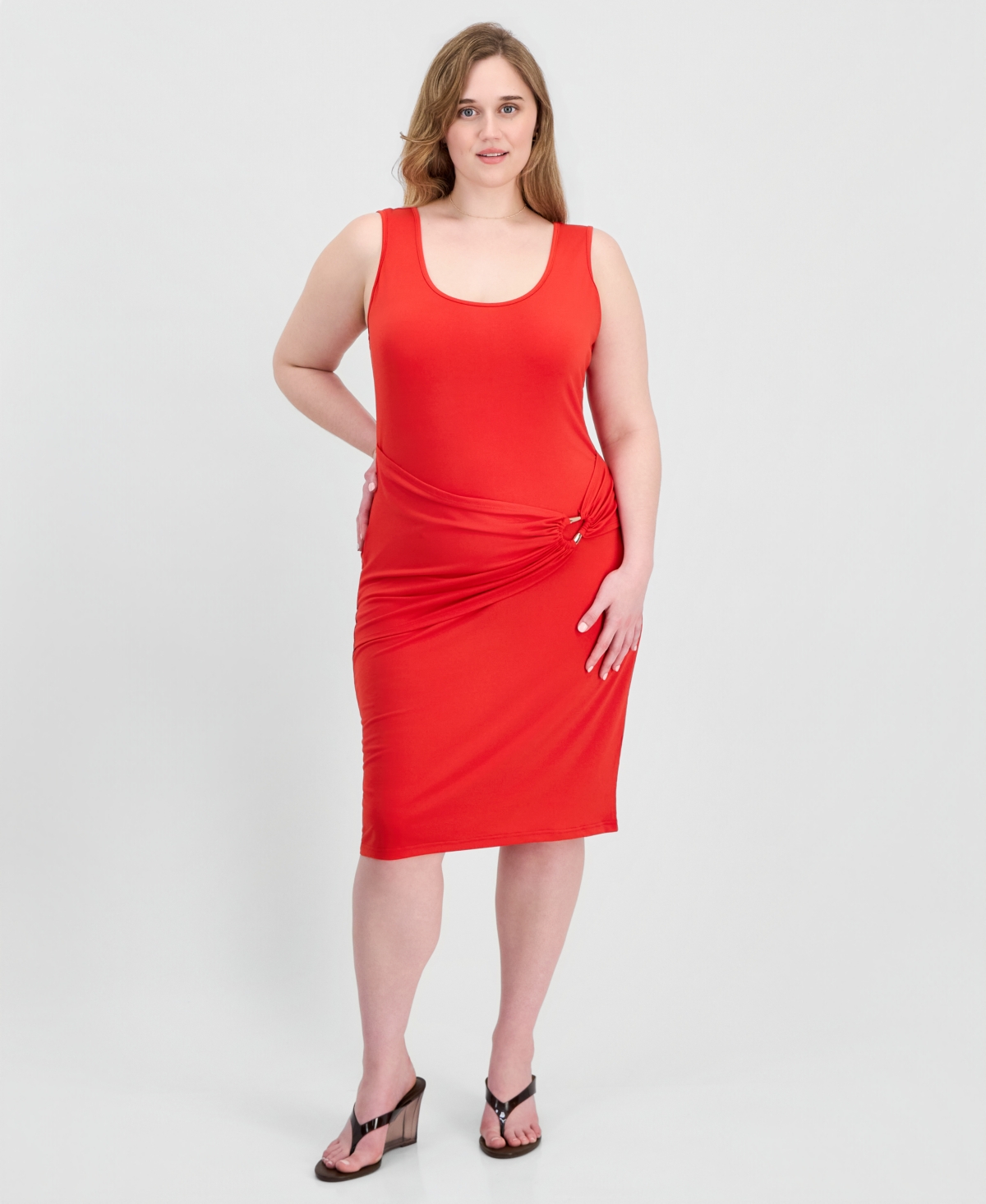 Click here for Full Circle Trends Trendy Plus Size Sash-Belt Body... prices