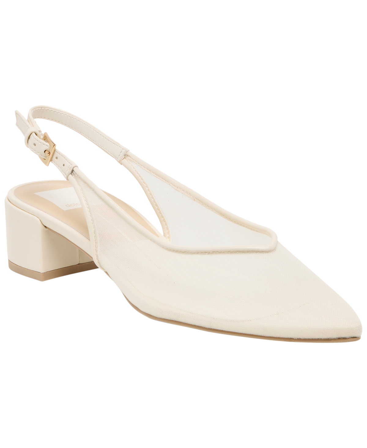 Click here for Dolce Vita Womens Cenna Pointed Toe Pumps - Off Wh... prices