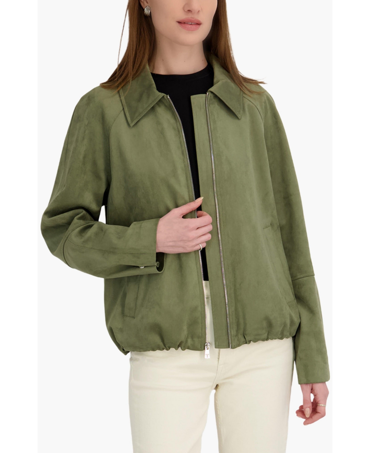 Click here for Tahari Womens Kora Jacket - Khaki prices