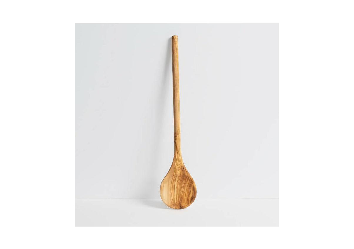 Click here for Gharyan Stoneware  Round Olive Wood Cooking Spoon... prices