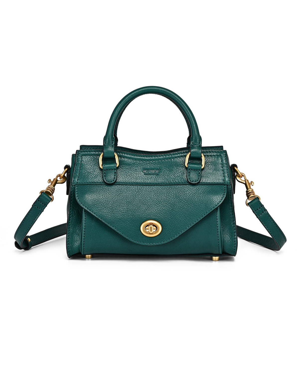 Click here for Old Trend Lockwood Small Satchel Bag - Kale Green prices