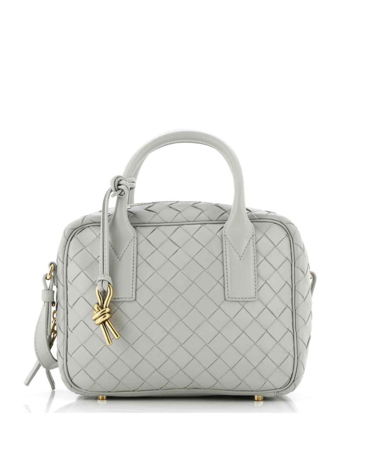 Click here for Pre-Owned Bottega Veneta Small Getaway Bag Intrecc... prices