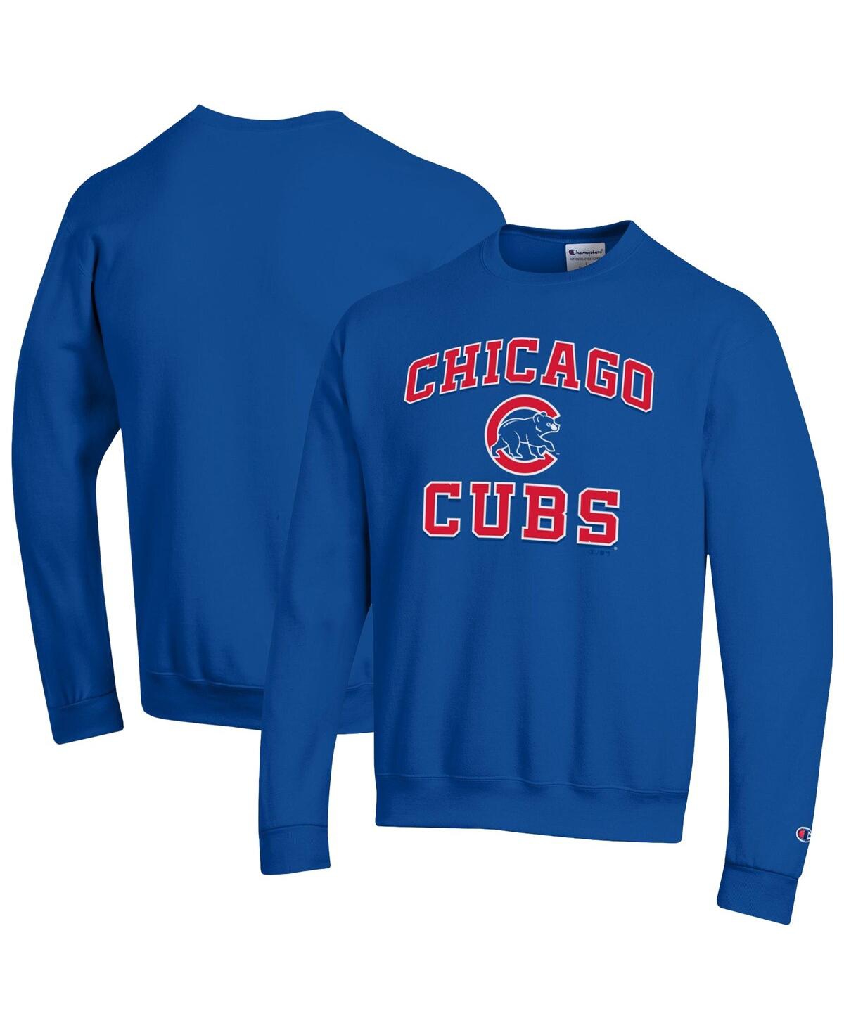 Click here for Champion Mens Royal Chicago Cubs Heart Soul Powerb... prices