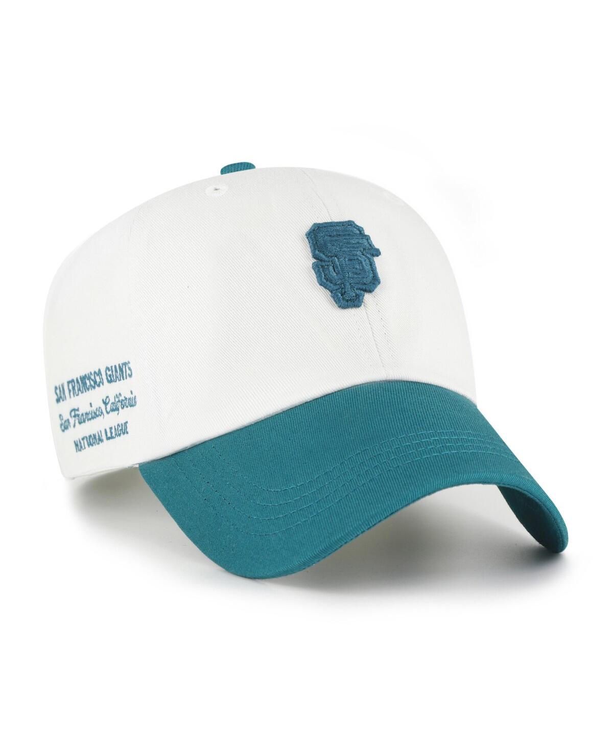 Click here for 47 Brand Mens White/Teal San Francisco Giants Cont... prices