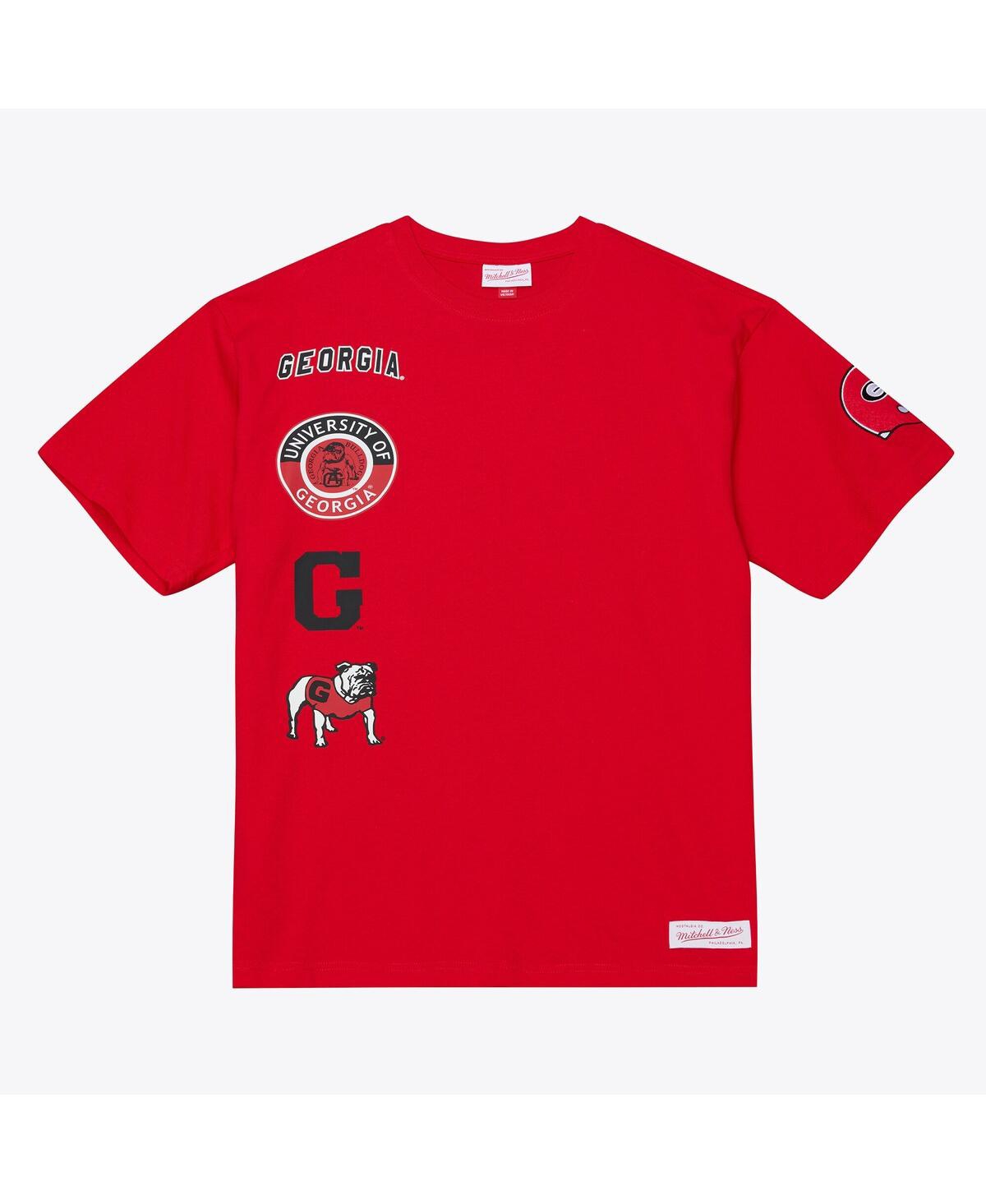 Click here for Mitchell & Ness Mens Red Georgia Bulldogs Double C... prices