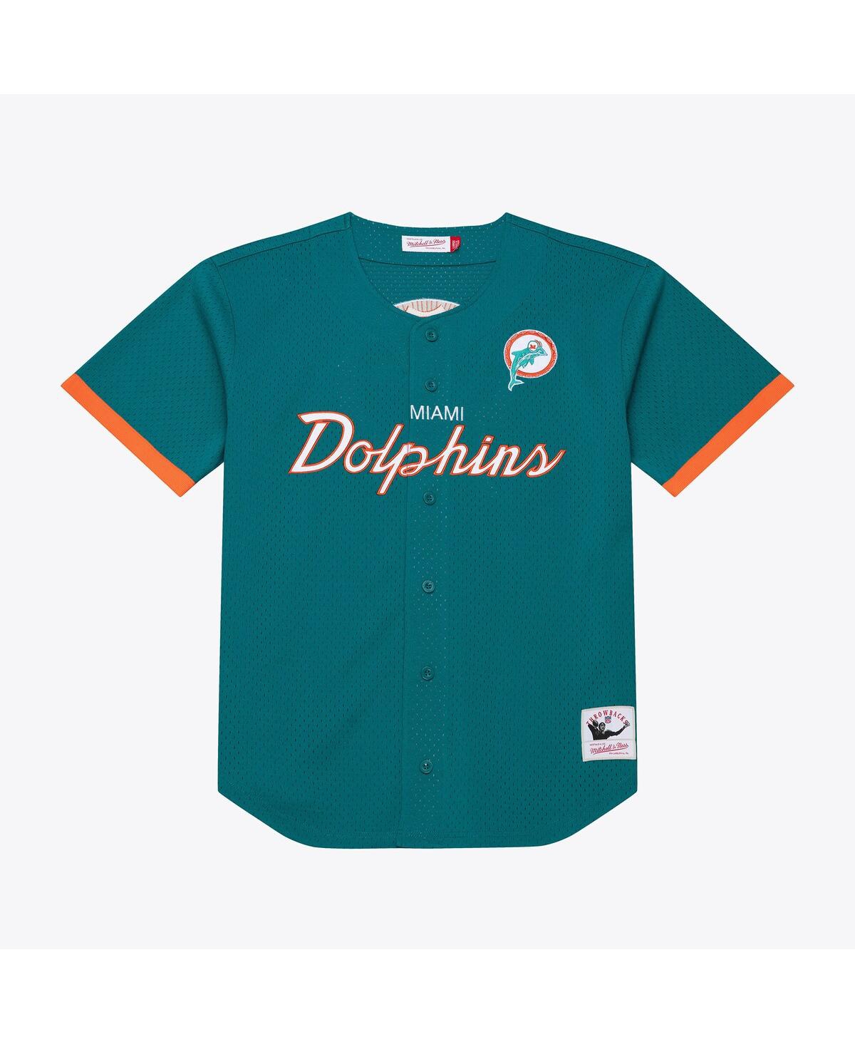Click here for Mitchell & Ness Mens Aqua Miami Dolphins Head Coac... prices
