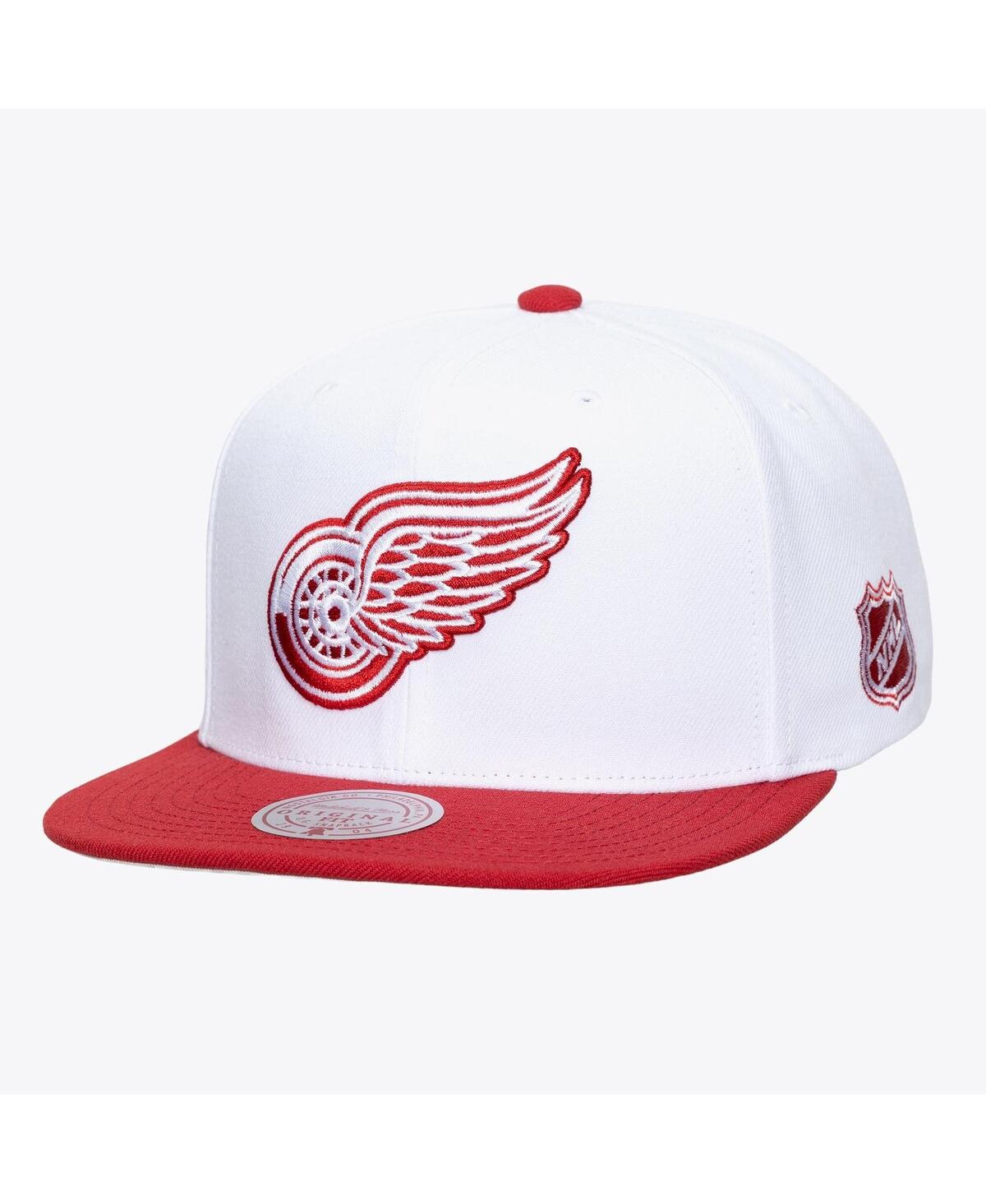 Click here for Mitchell & Ness Mens White Detroit Red Wings Legen... prices