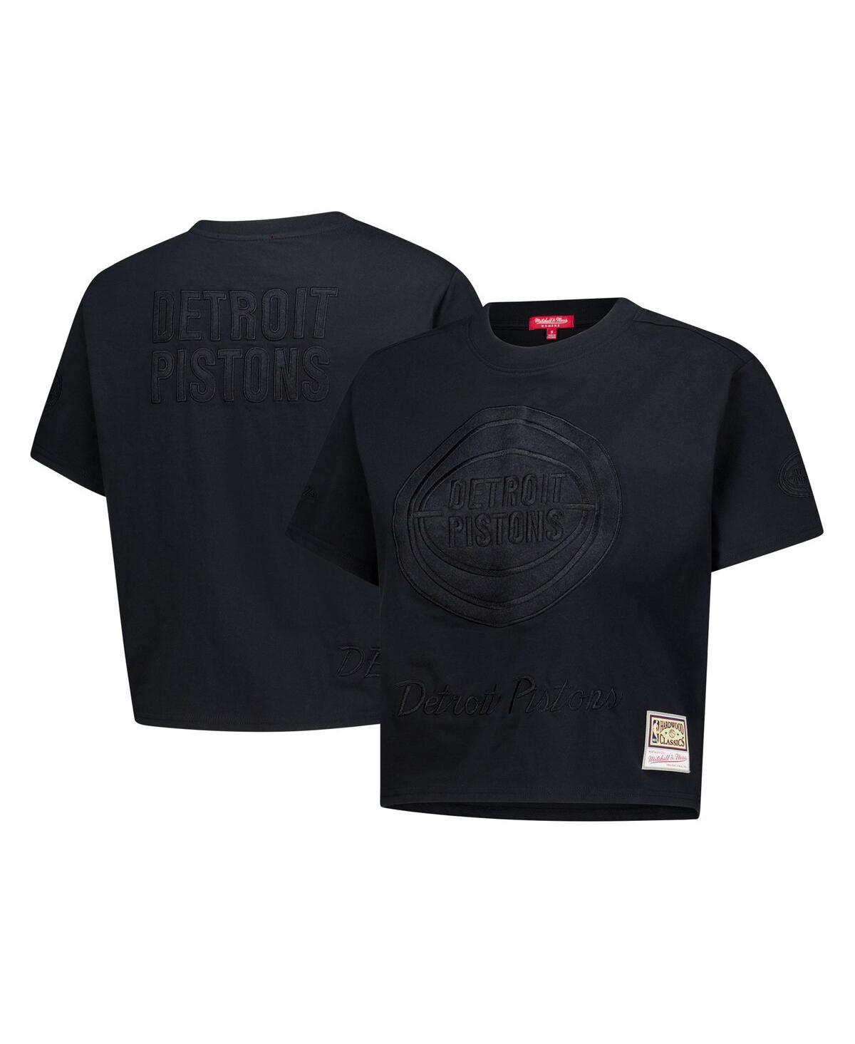 Click here for Mitchell & Ness Womens Black Detroit Pistons Phant... prices