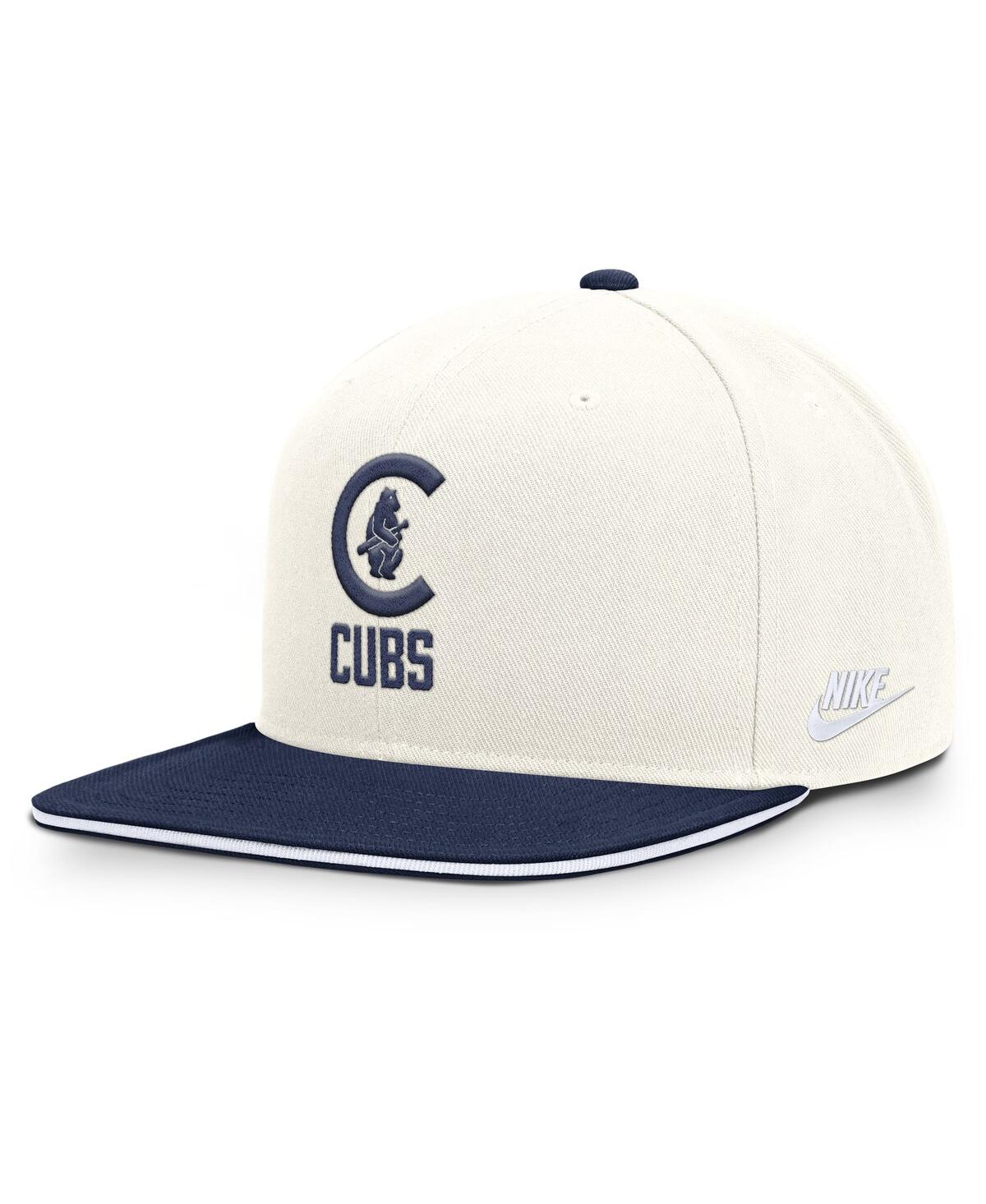 Click here for Nike Mens Cream/Navy Chicago Cubs Cooperstown Pro... prices