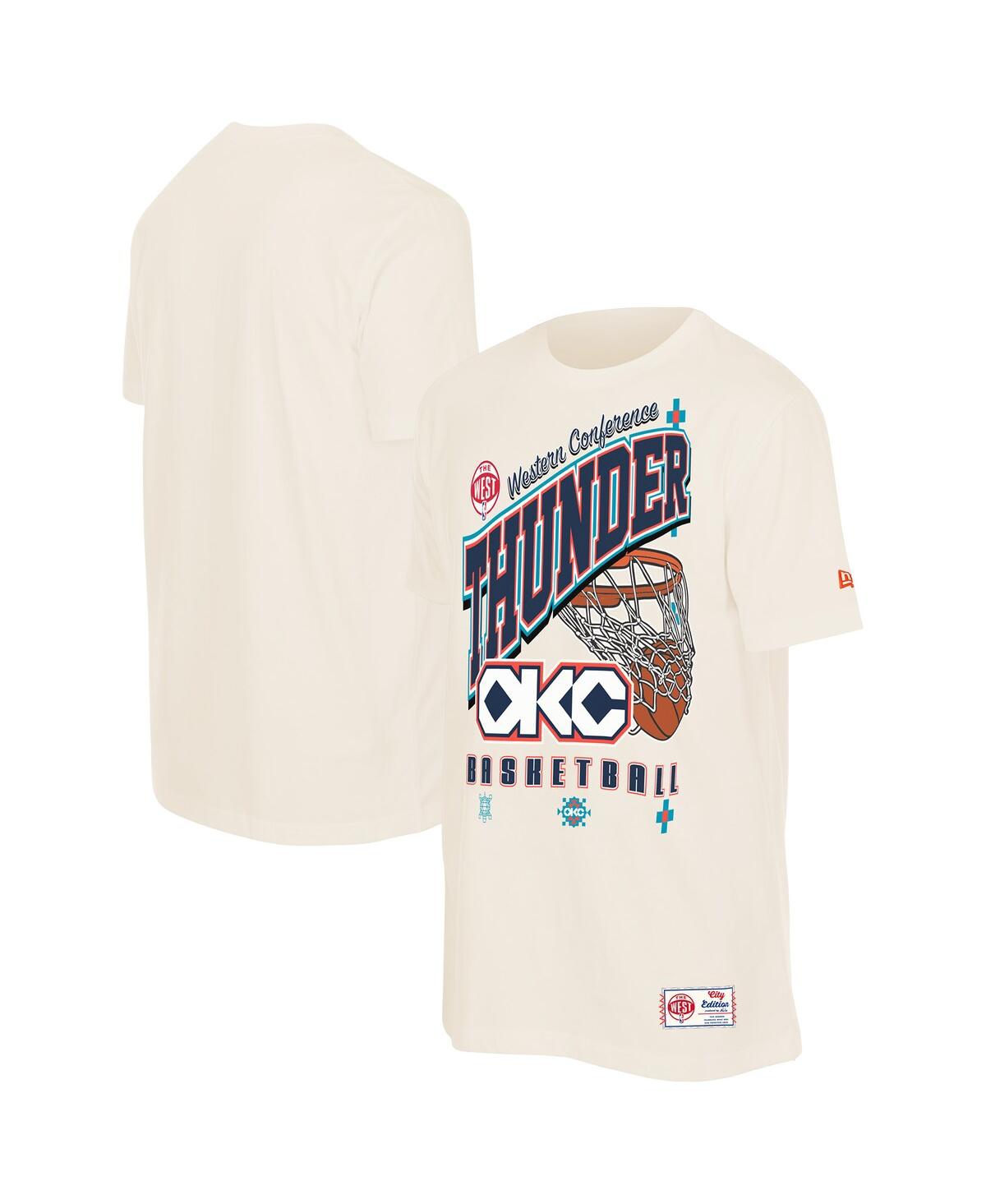 Click here for New Era Mens Cream Oklahoma City Thunder Oversized... prices