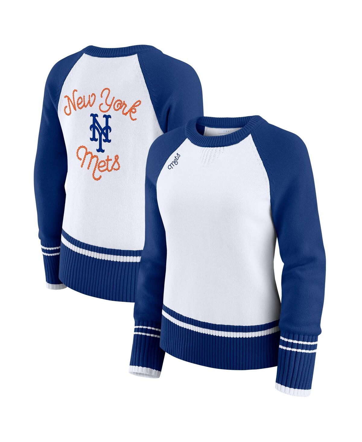 Click here for Wear by Erin Andrews Womens White New York Mets Co... prices