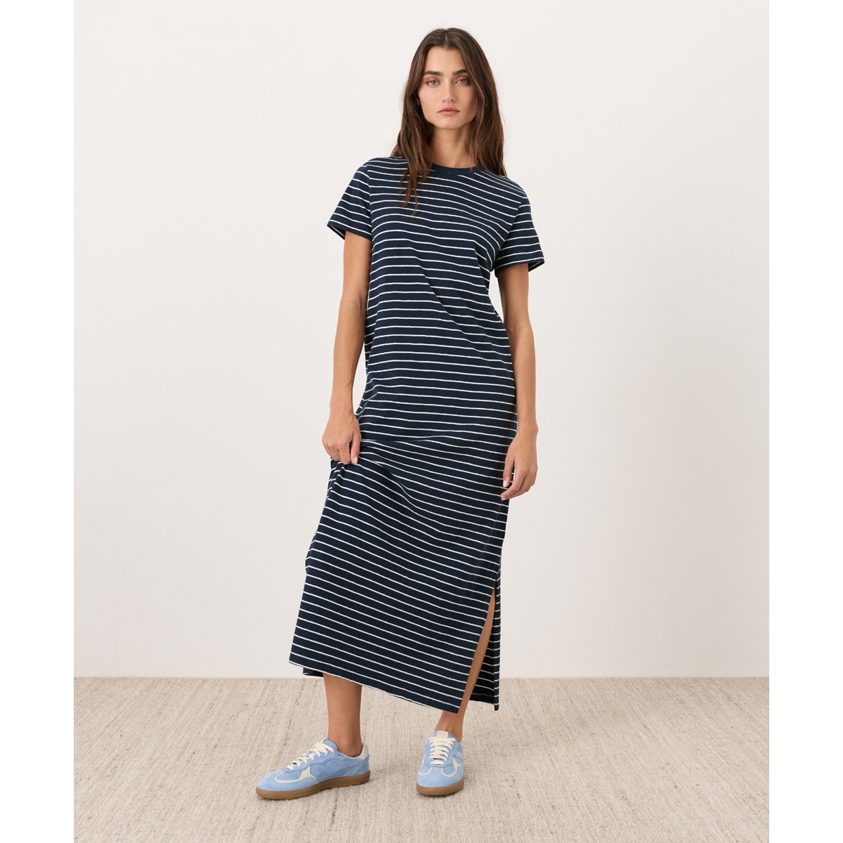 Click here for Pact Womens Organic Cotton Slub Easy Tee Maxi Dres... prices