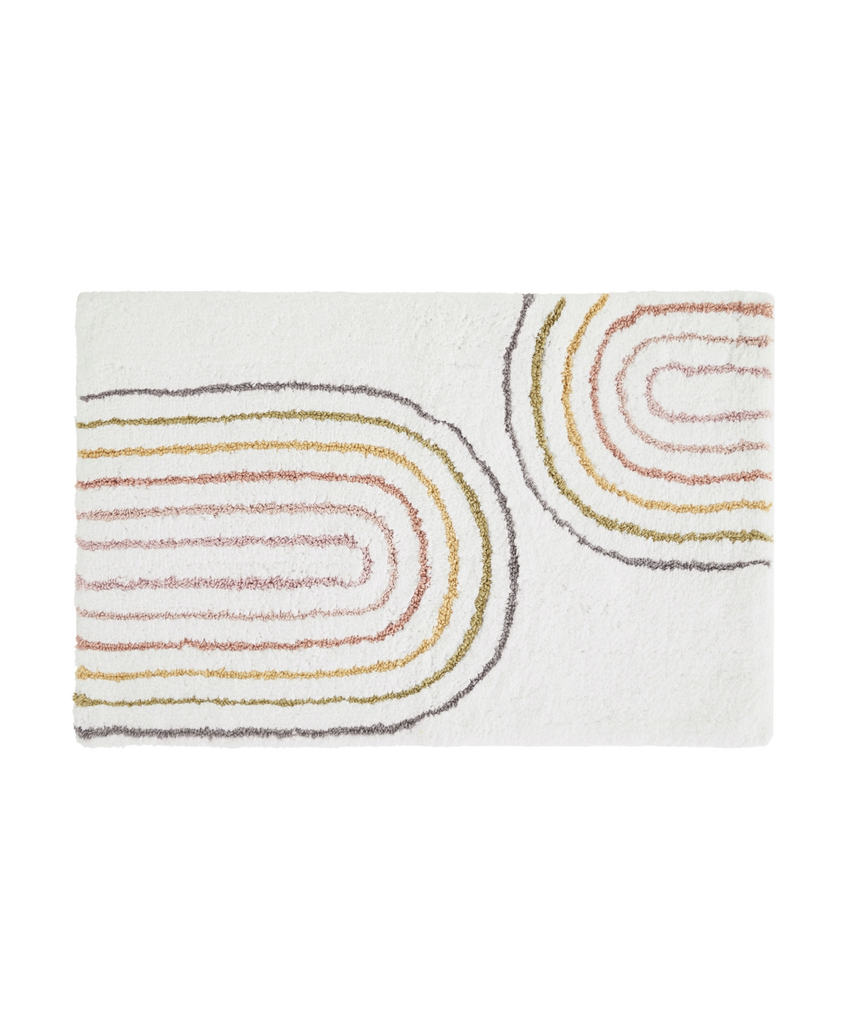 Click here for ienjoy Home Modern Cotton Bath Mat  24 x 17 - Rain... prices