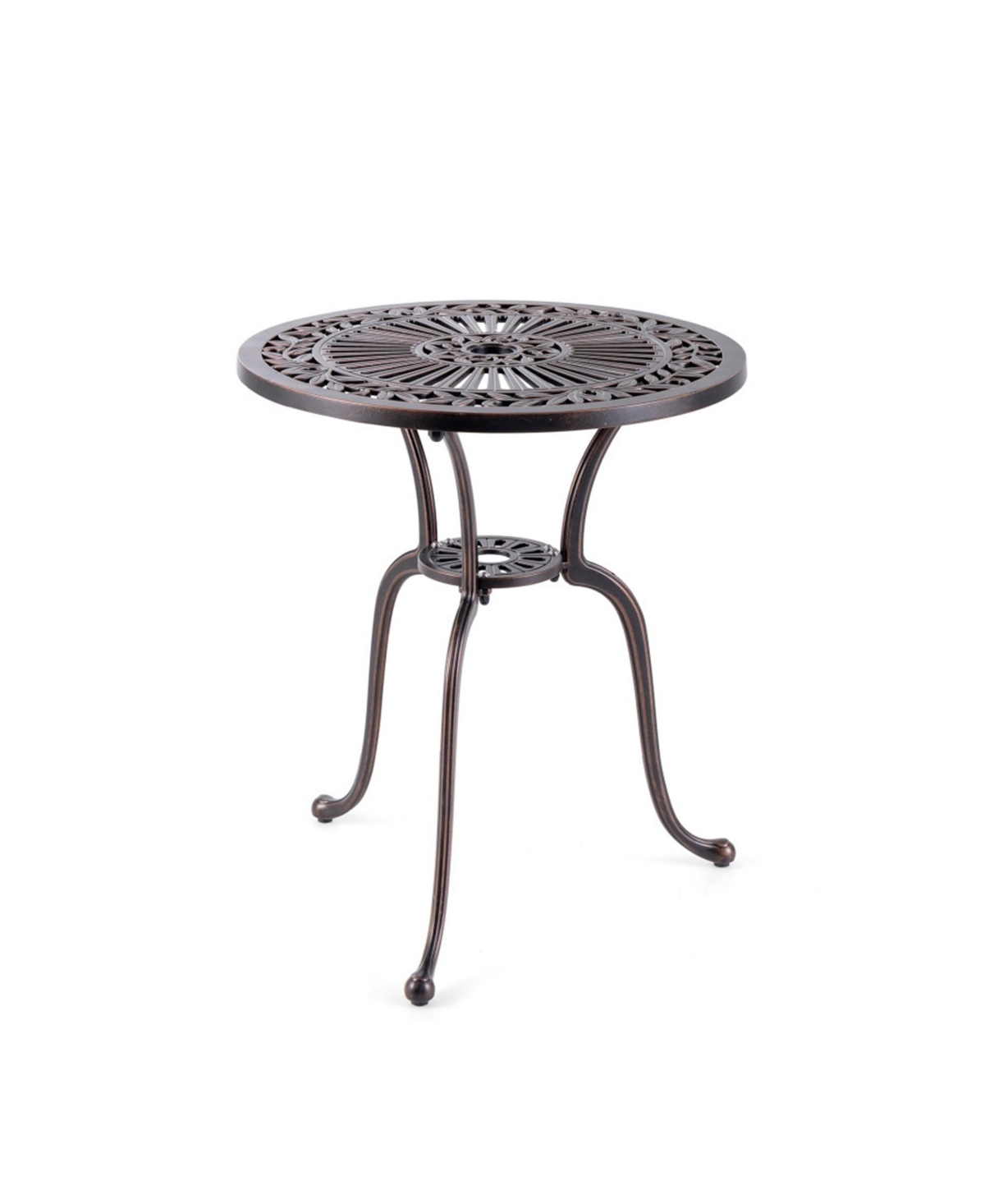 Click here for Clihome 24" Round Cast Aluminum Patio Bistro... prices