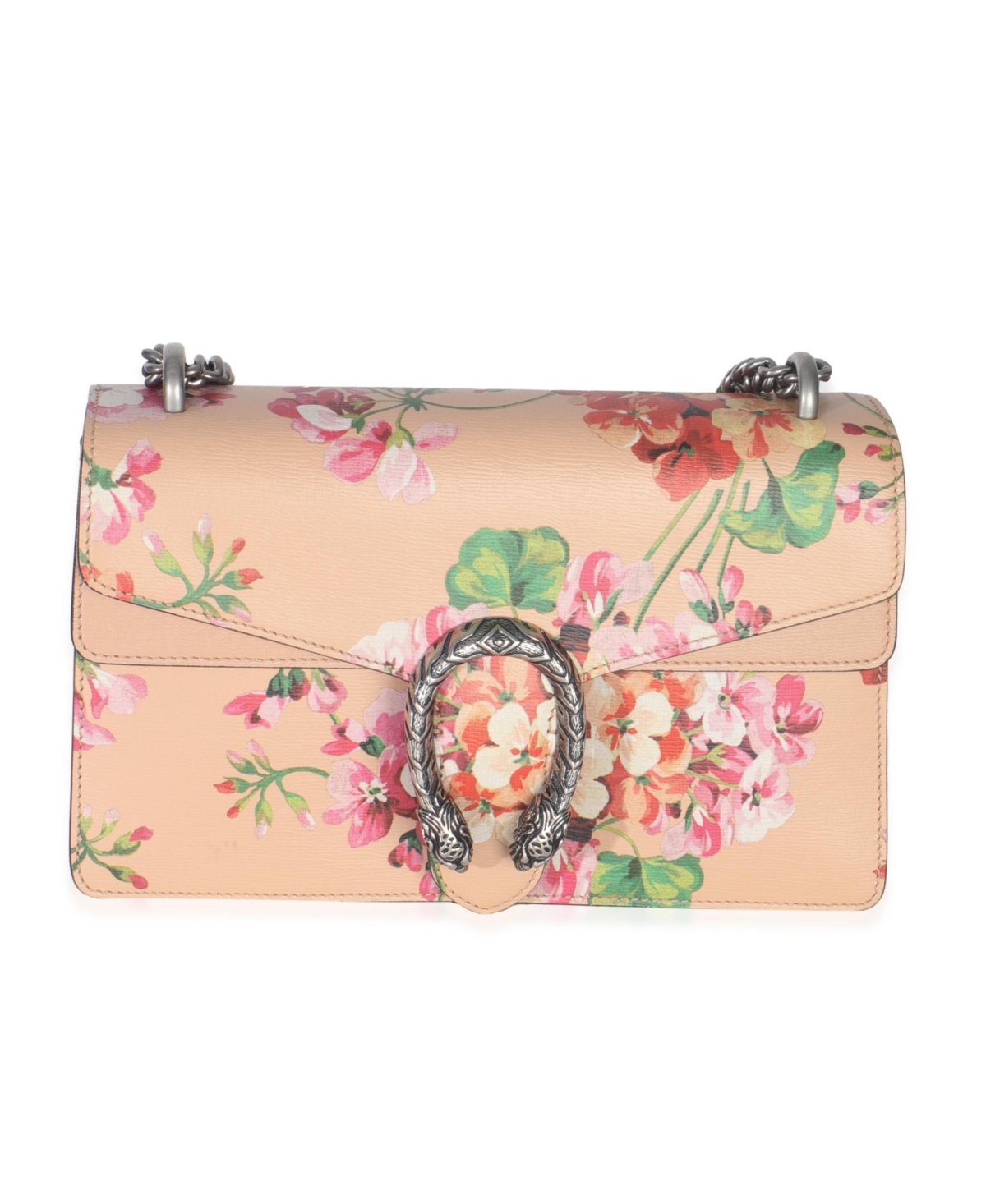 Click here for Pre-Owned Gucci Light Pink Calfskin Blooms Small D... prices