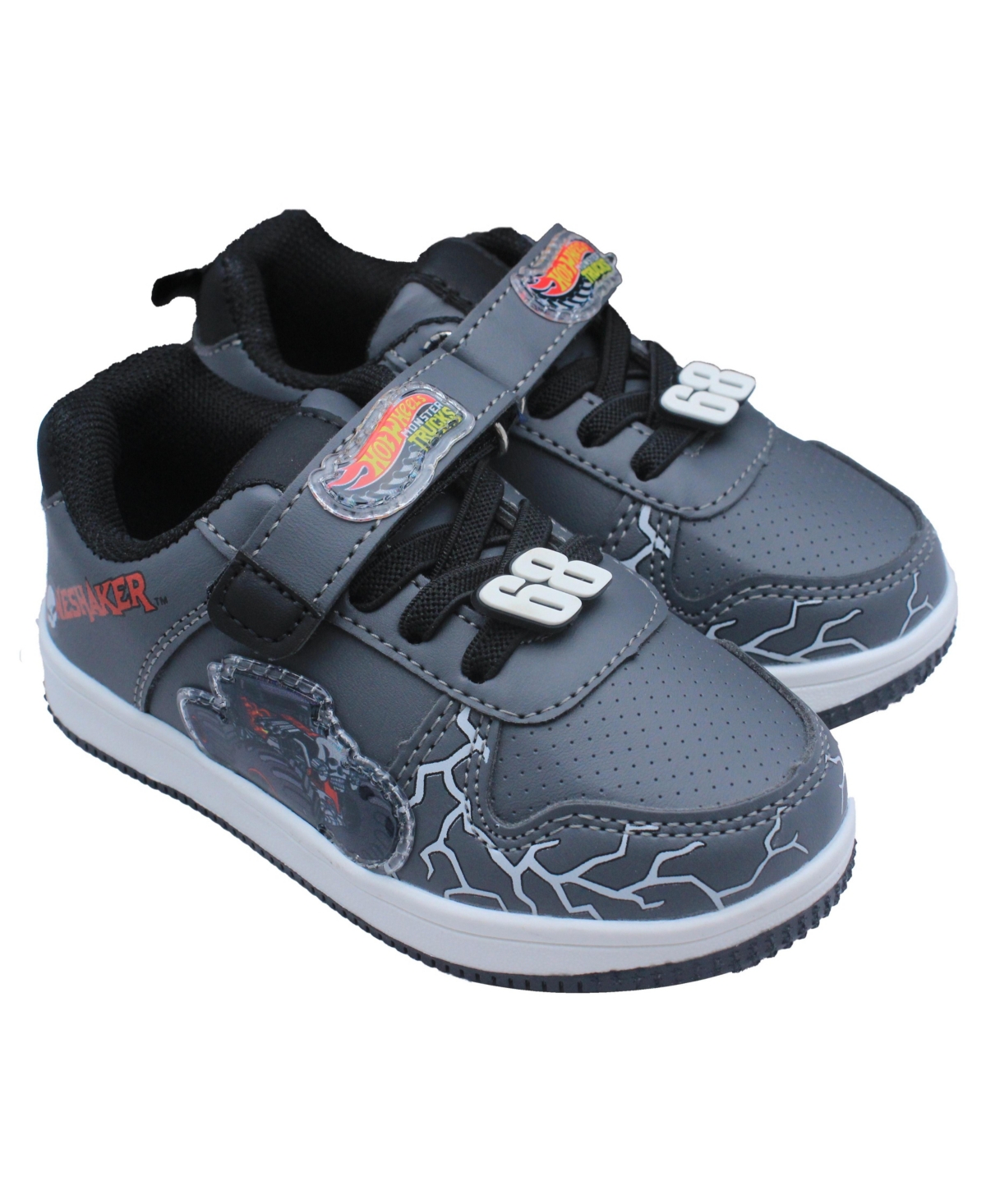Click here for Hot Wheels Toddler Monster Trucks Sneakers - Bone... prices