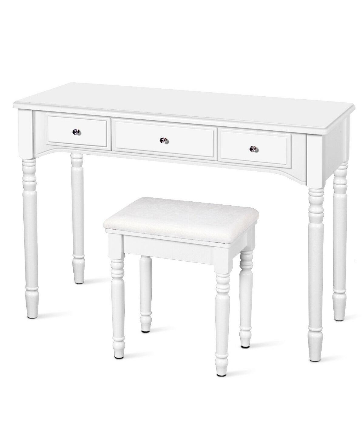 Click here for Sugift Makeup Dressing Table with Tri Folding Mirr... prices