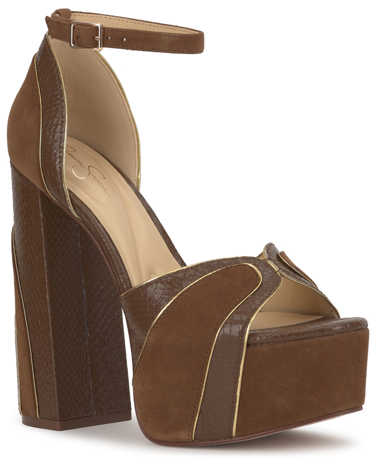 Click here for Jessica Simpson Womens Avele Platform Block Heel D... prices