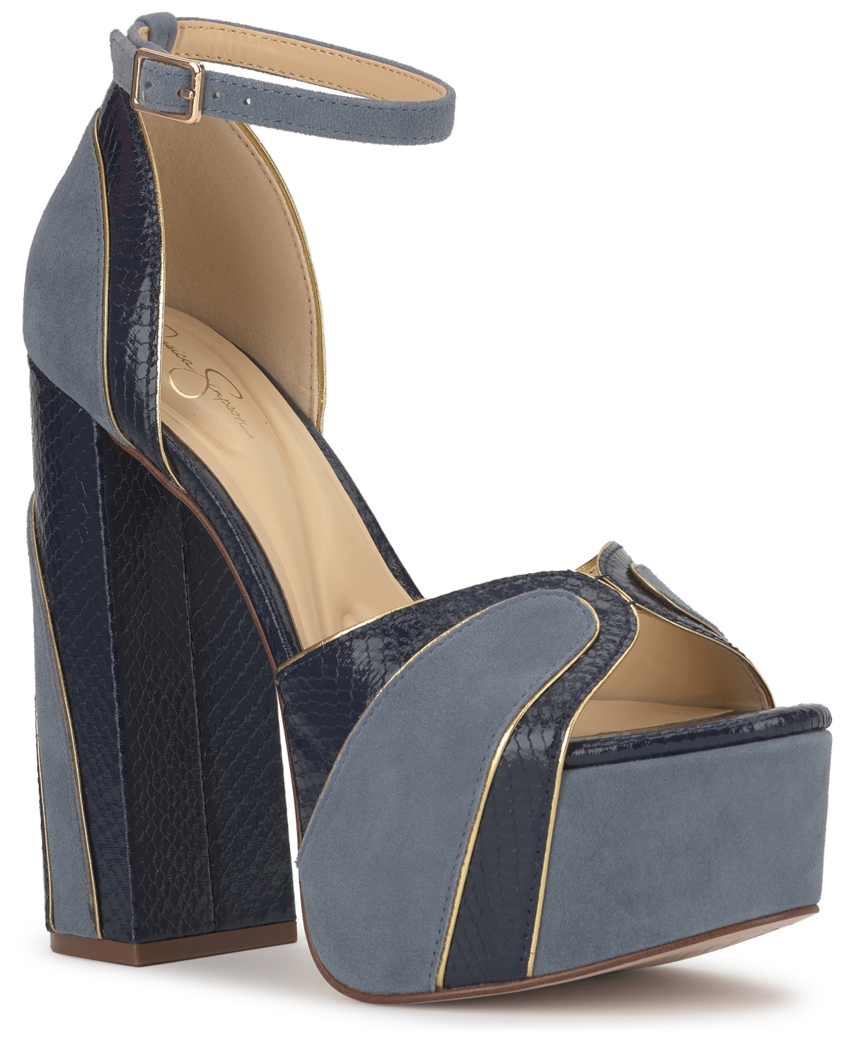 Click here for Jessica Simpson Womens Avele Platform Block Heel D... prices