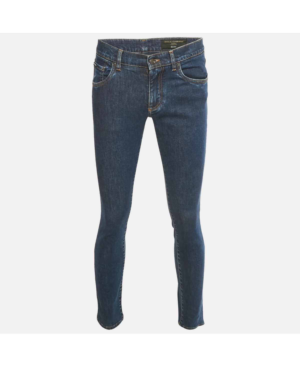 Click here for Pre-Owned Dolce & Gabbana Mens Denim Slim Fit Pant... prices