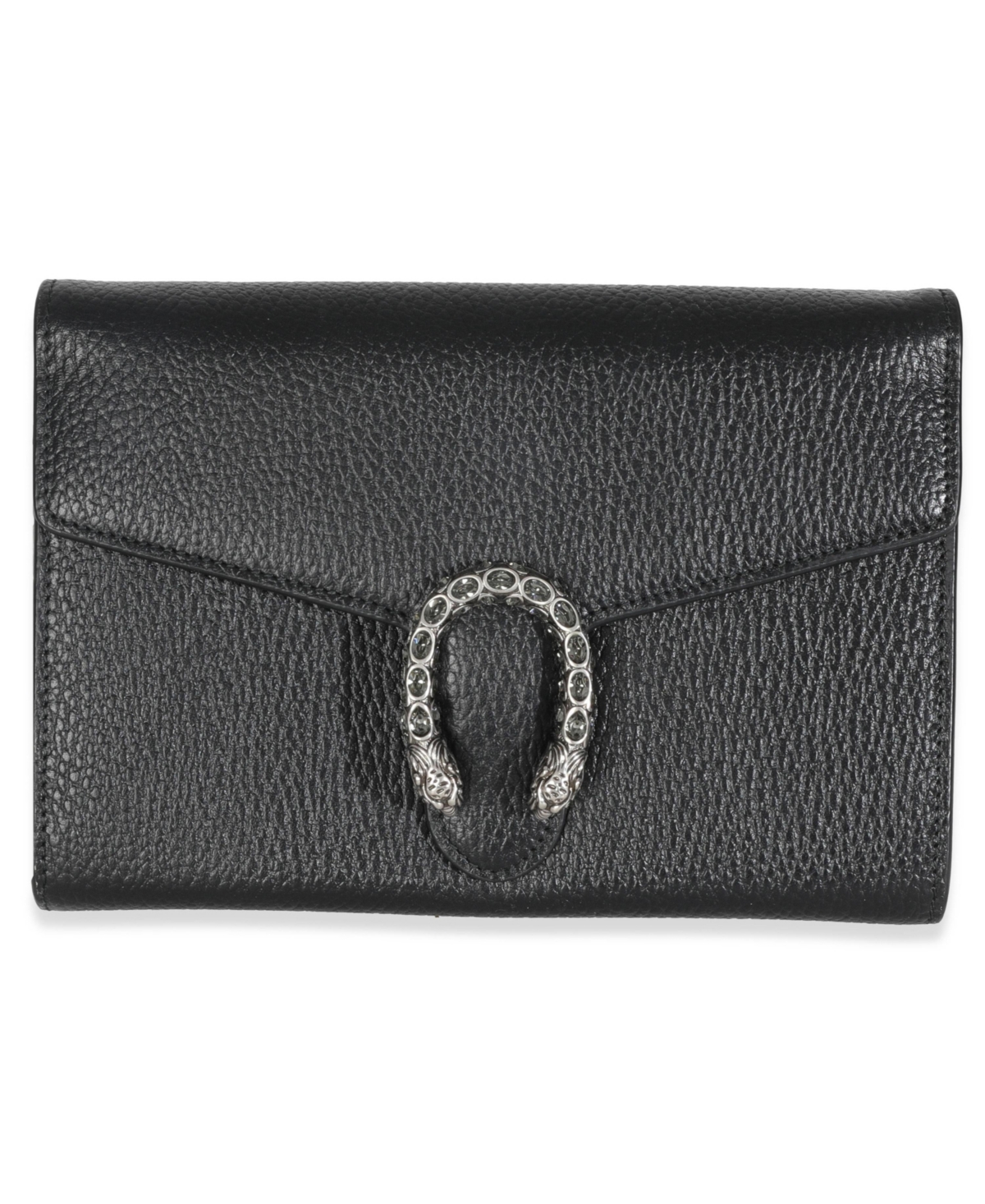Click here for Pre-Owned Gucci Black Dollar Calfskin Dionysus Cha... prices