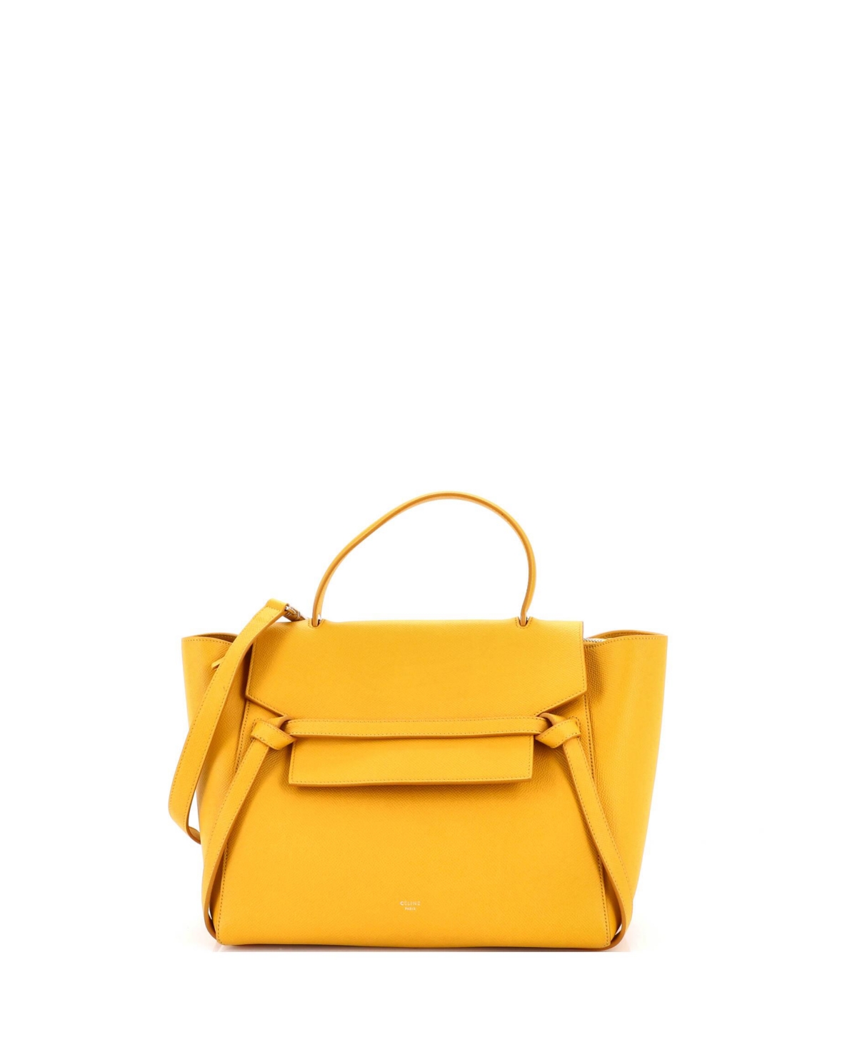 Click here for Pre-Owned Celine Mini Belt Bag Textured Leather -... prices