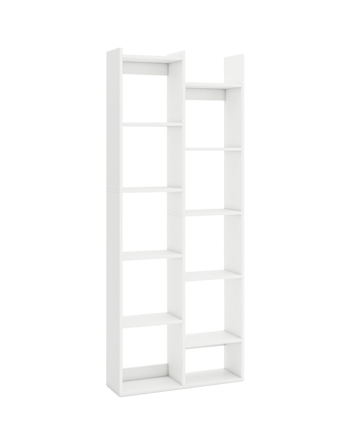 Click here for Slickblue 11-Tier Modern Book Organizer Bookcase w... prices