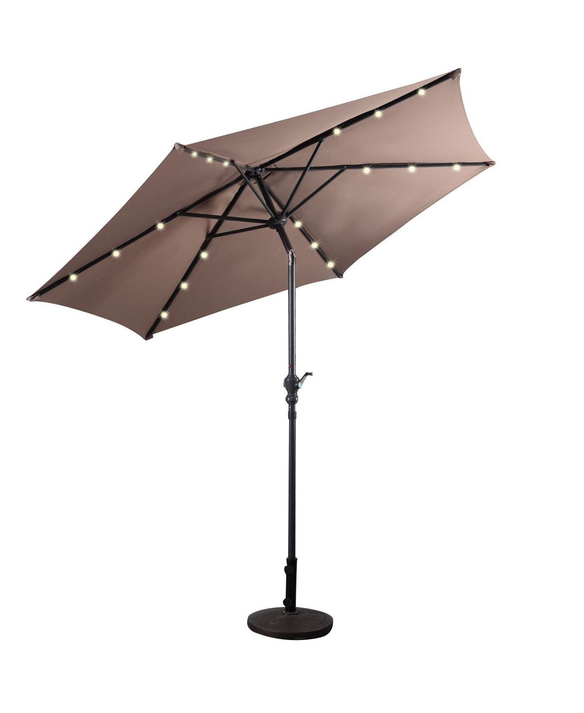 Click here for Sugift 9FT Patio Solar Umbrella Led Patio Market S... prices