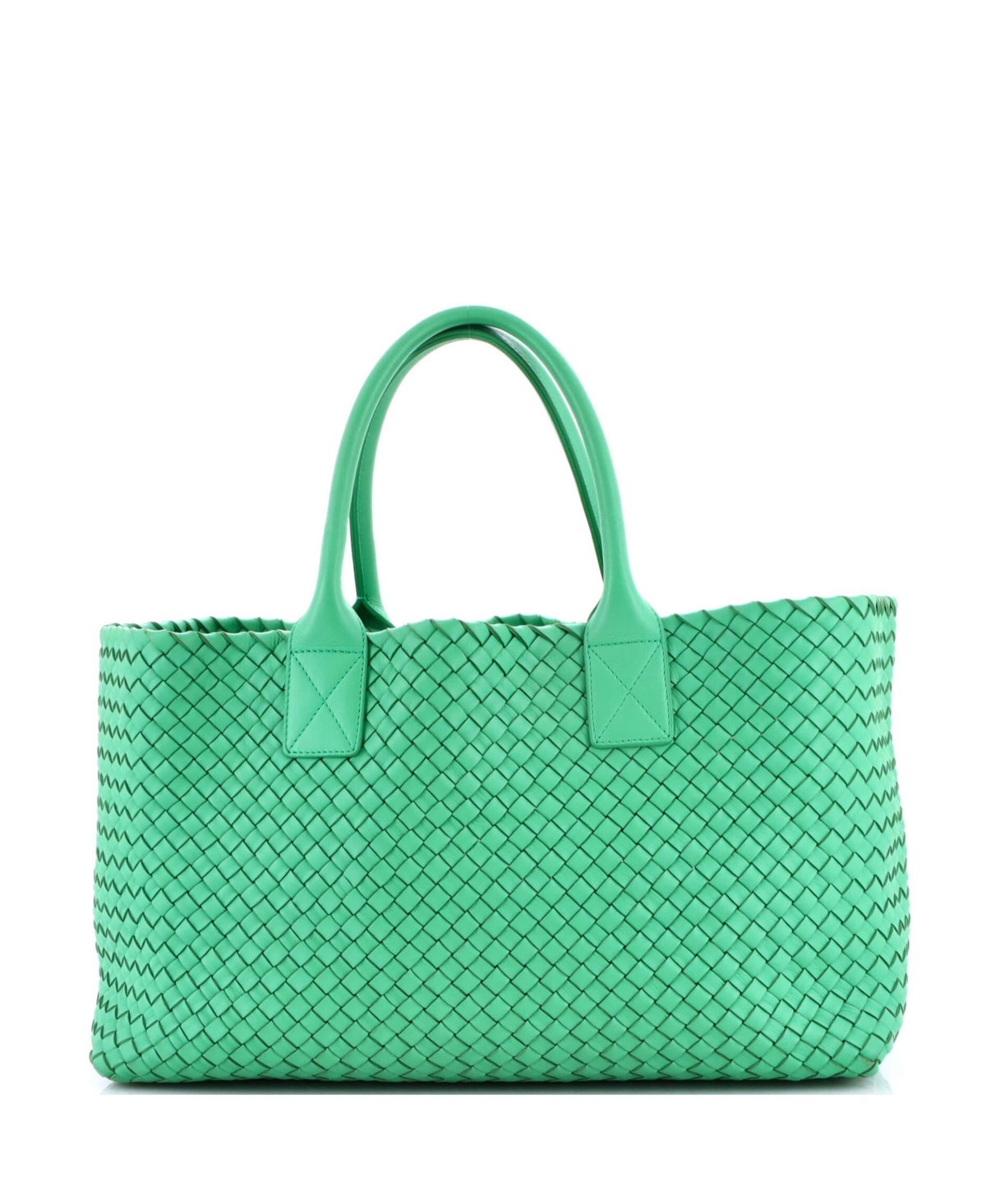 Click here for Pre-Owned Bottega Veneta Medium Cabat Tote Intrecc... prices