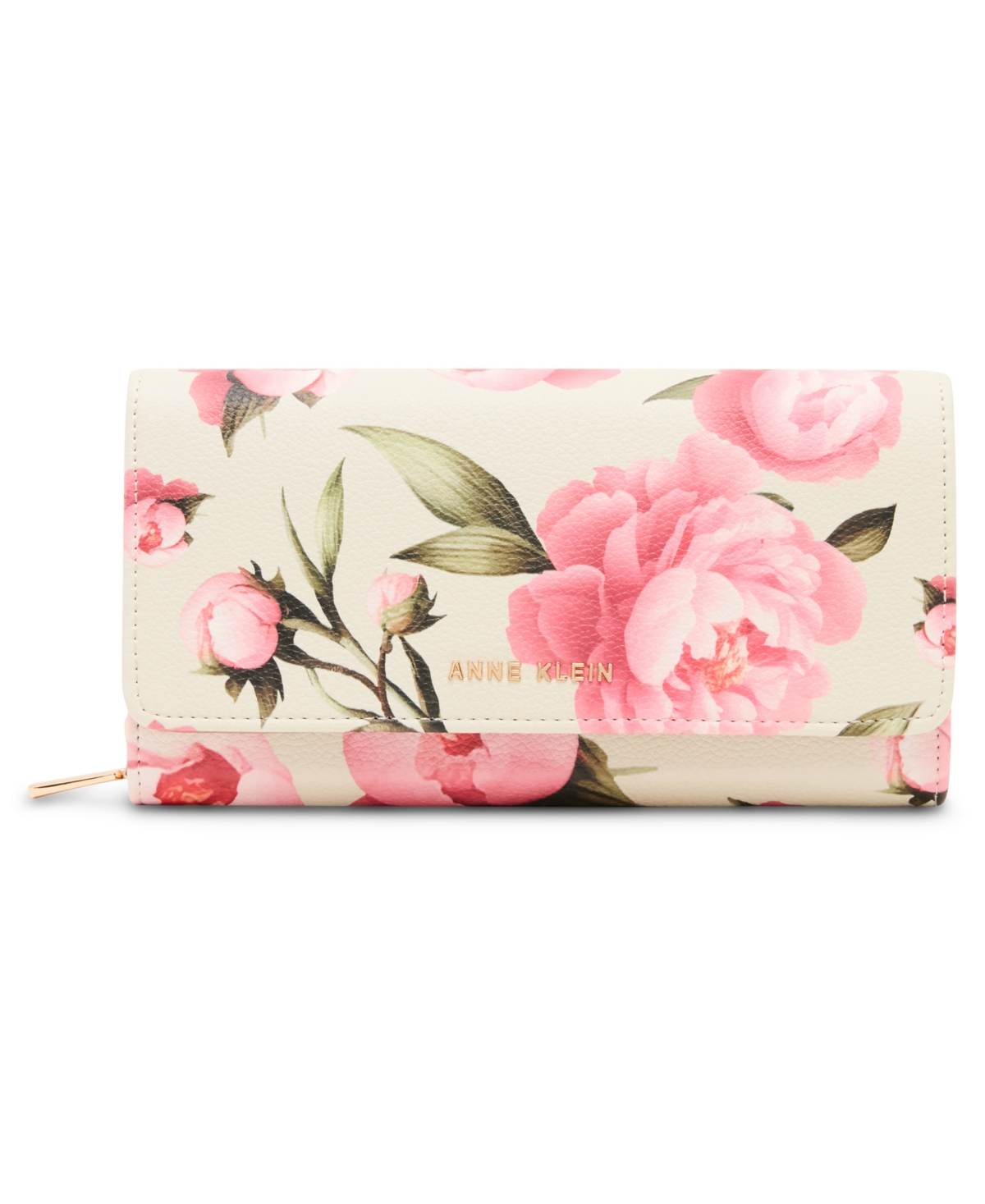 Click here for Anne Klein Mini Floral Crossbody Bag - Pink prices