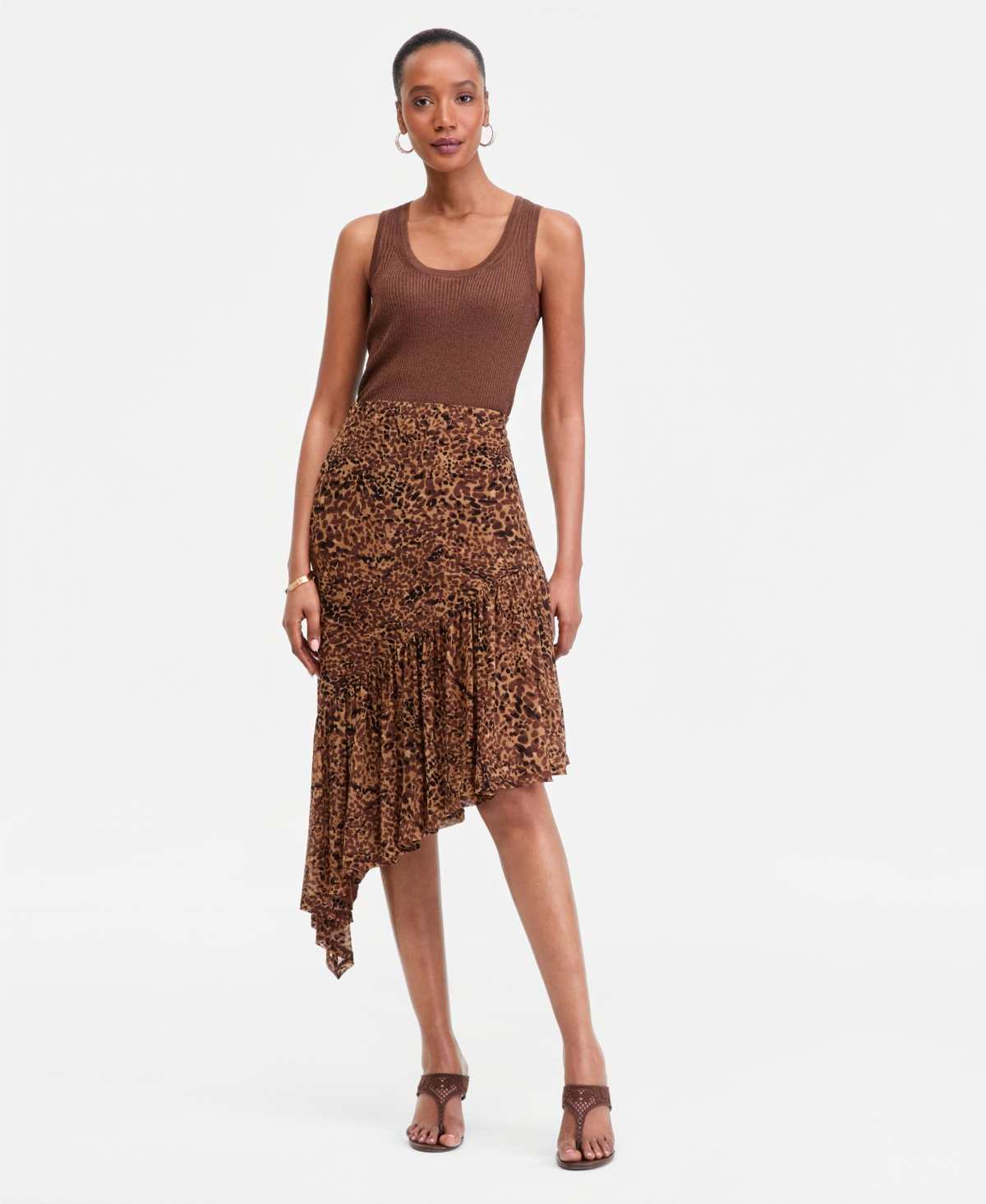 Click here for I.n.c. International Concepts Womens Printed Asymm... prices