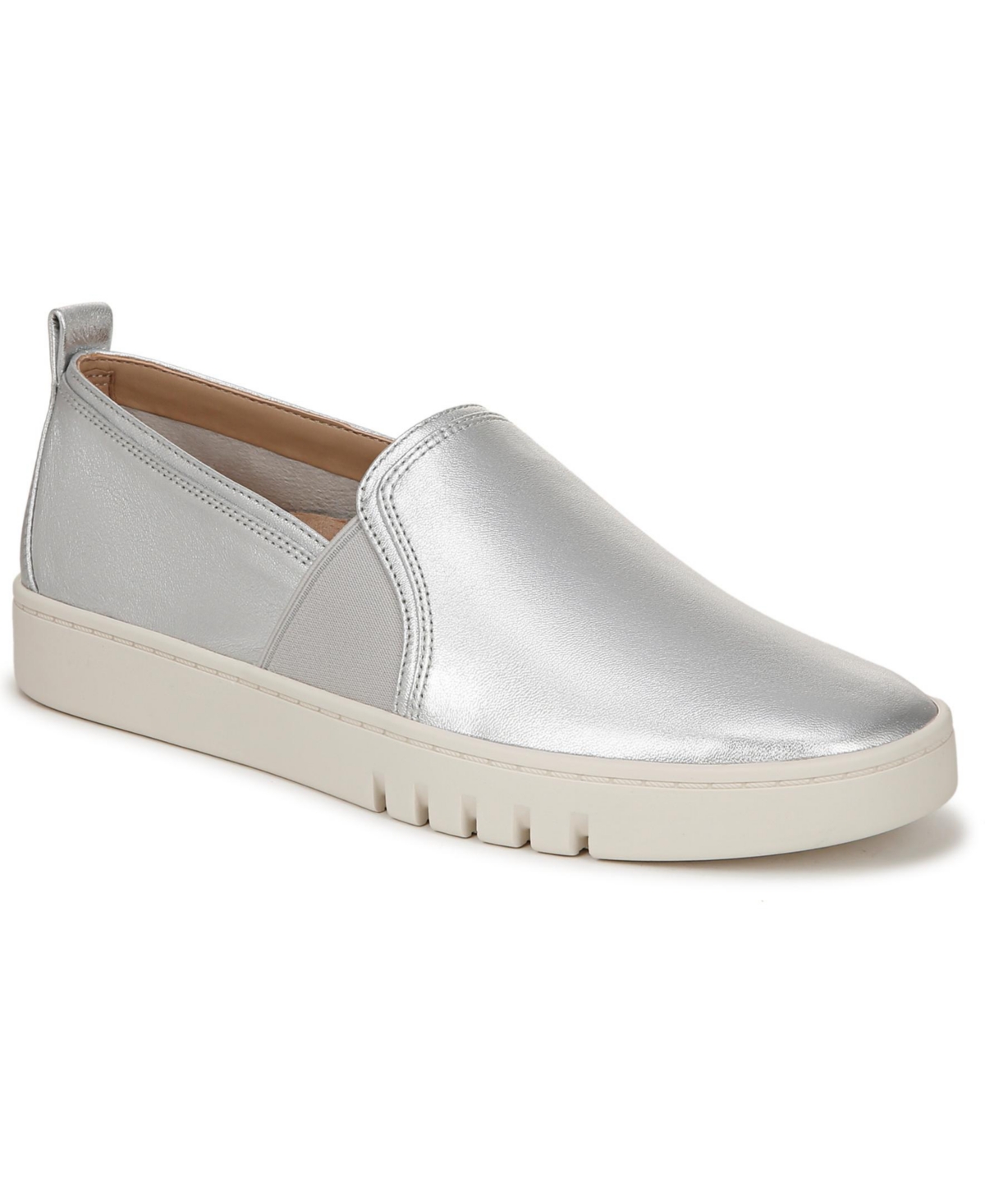 Click here for Vionic Womens Cambria Slip On Shoes - Silver metal... prices