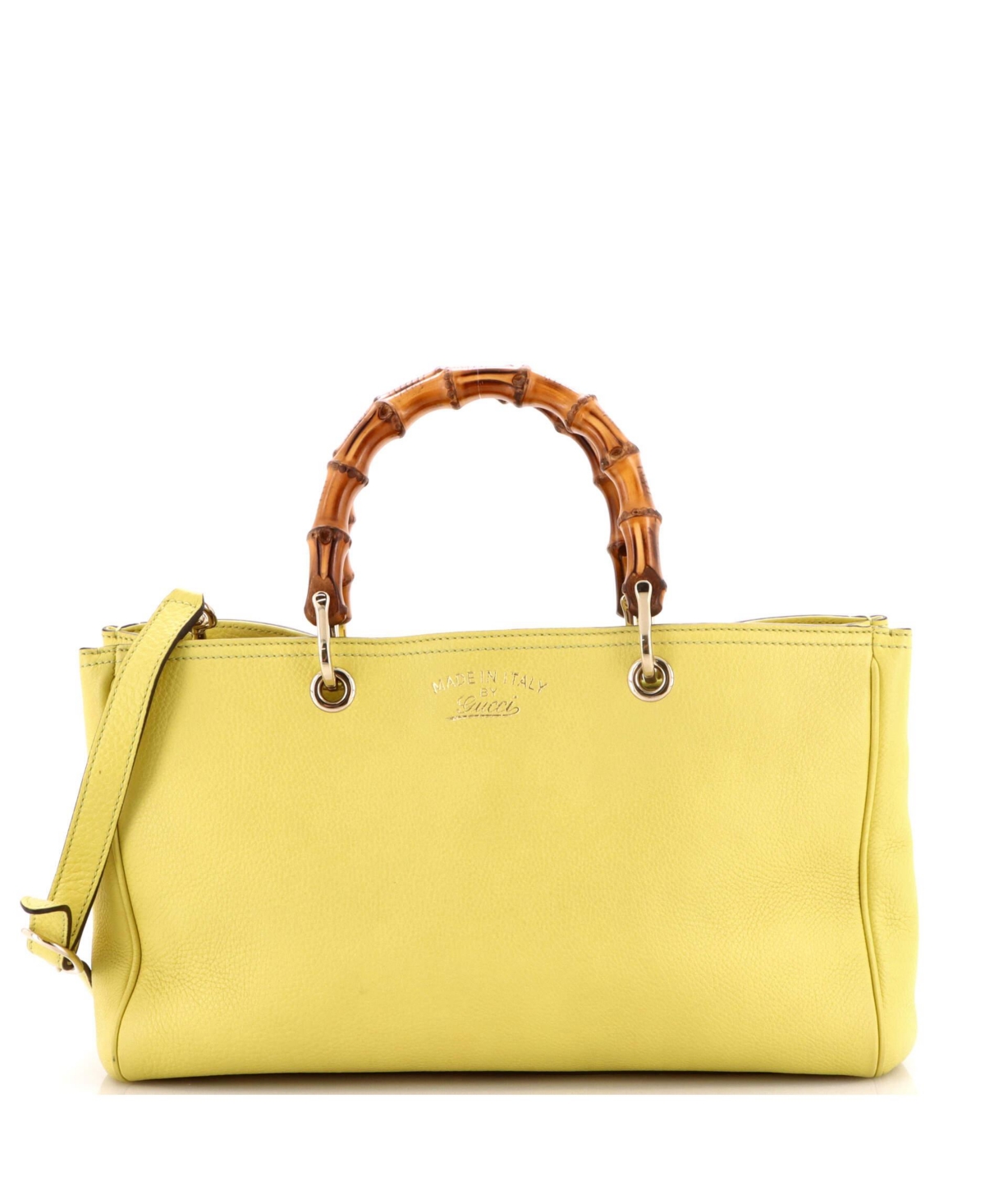 Click here for Pre-Owned Gucci Medium Bamboo Shopper Tote Leather... prices