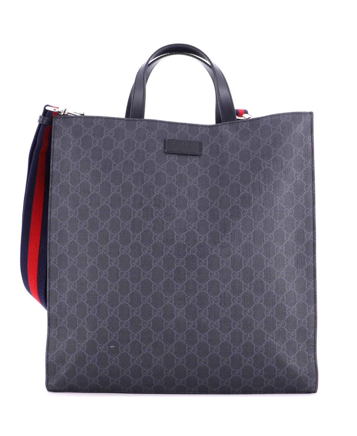 Click here for Pre-Owned Gucci Tall Convertible Soft Open Tote Gg... prices