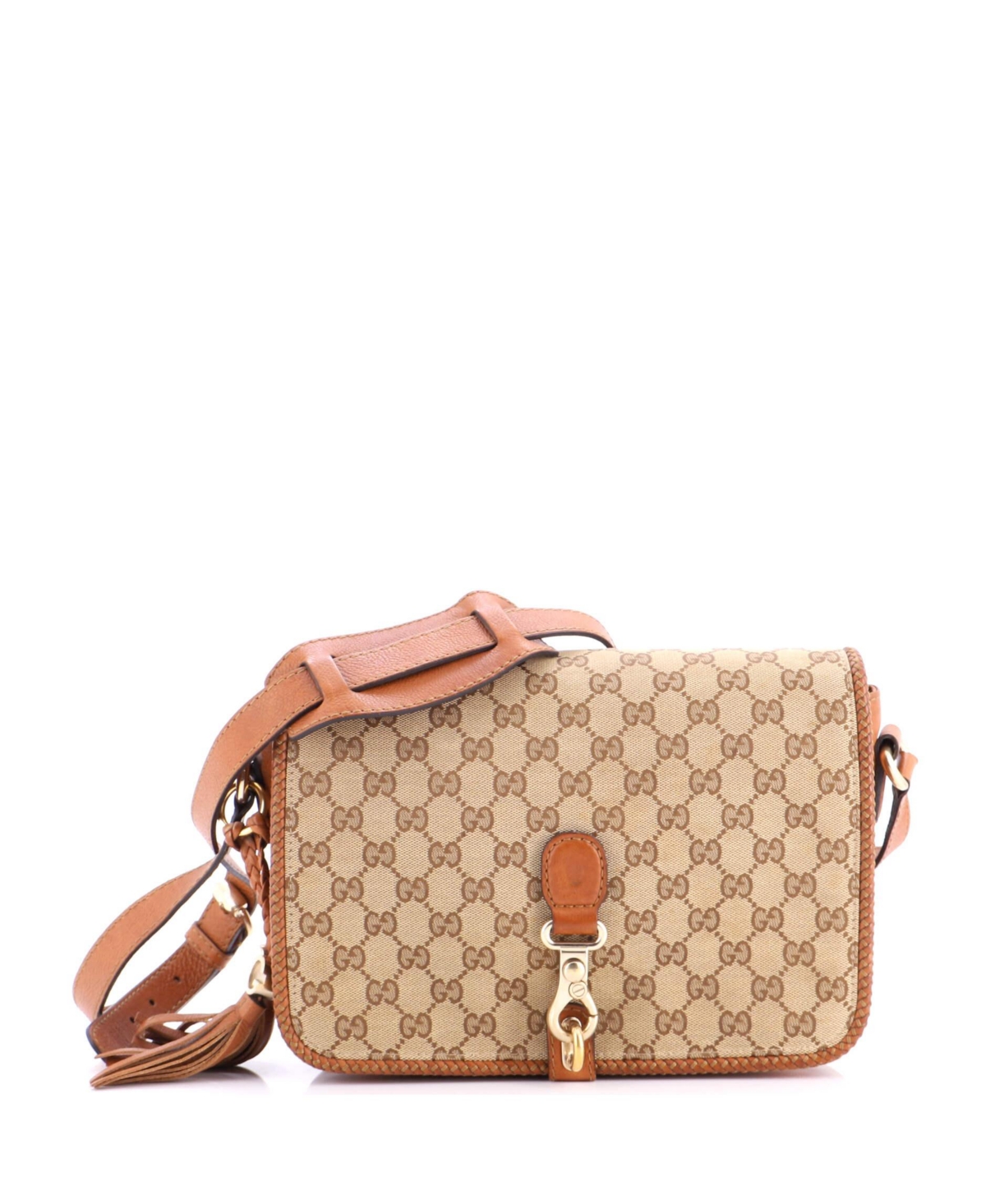 Click here for Pre-Owned Gucci Medium Marrakech Messenger Bag Gg... prices