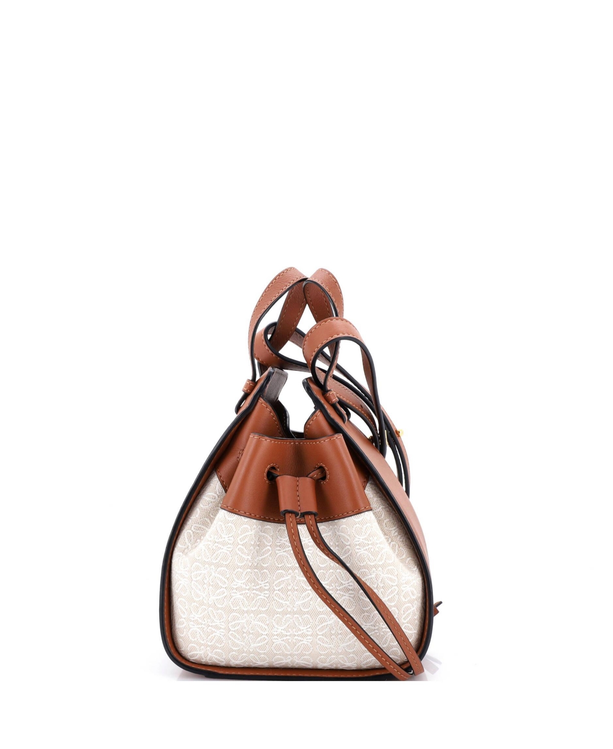 Click here for Pre-Owned Loewe Mini Hammock Bag Leather and Anagr... prices